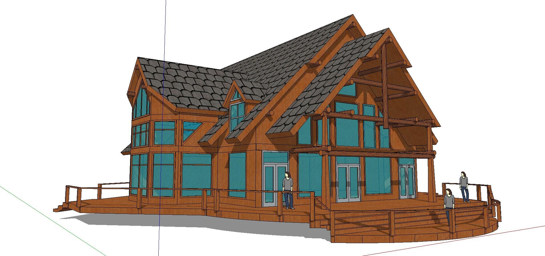 ArtStation - Creative Design-Holiday Cabin-073
