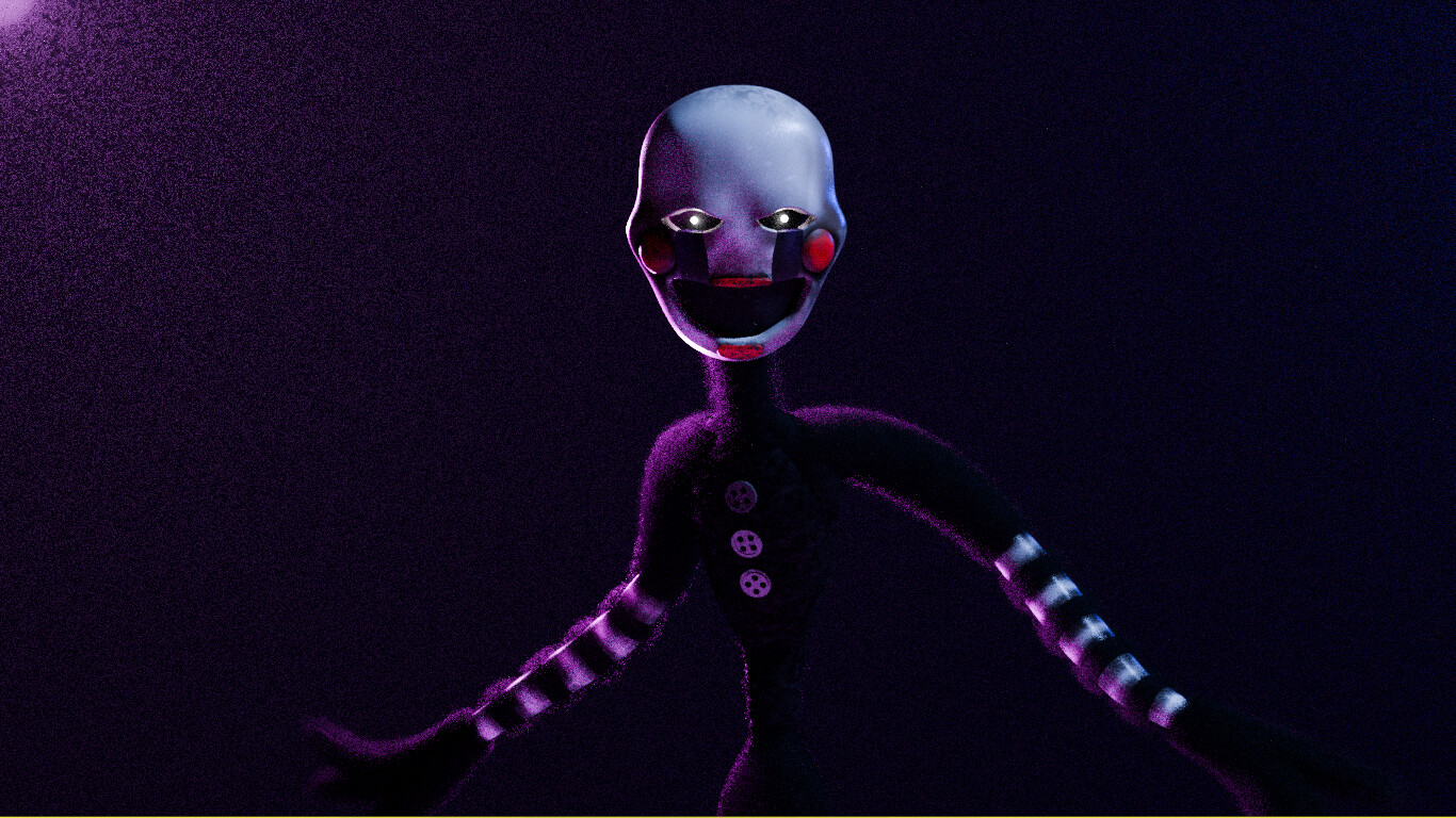 puppet fnaf 2 animation