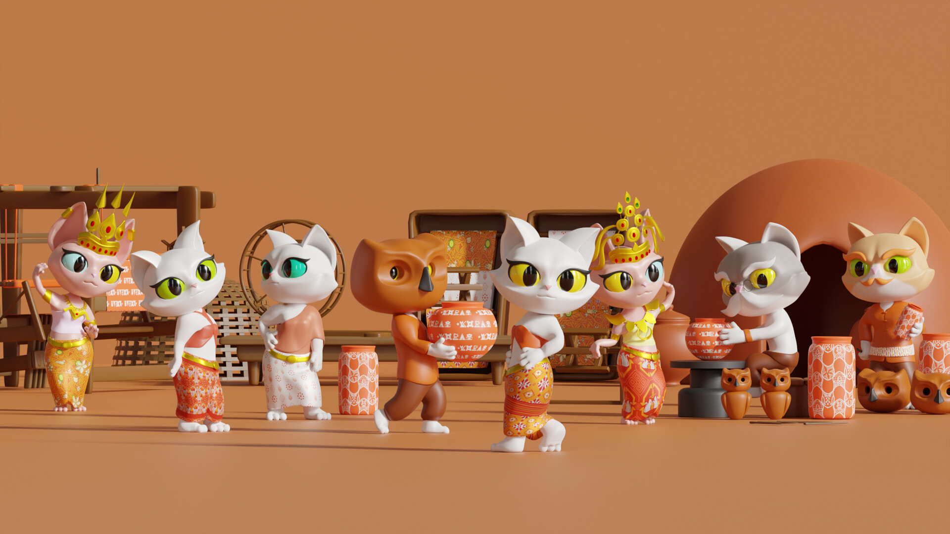 ArtStation - Korakapura Korat Monogram skin