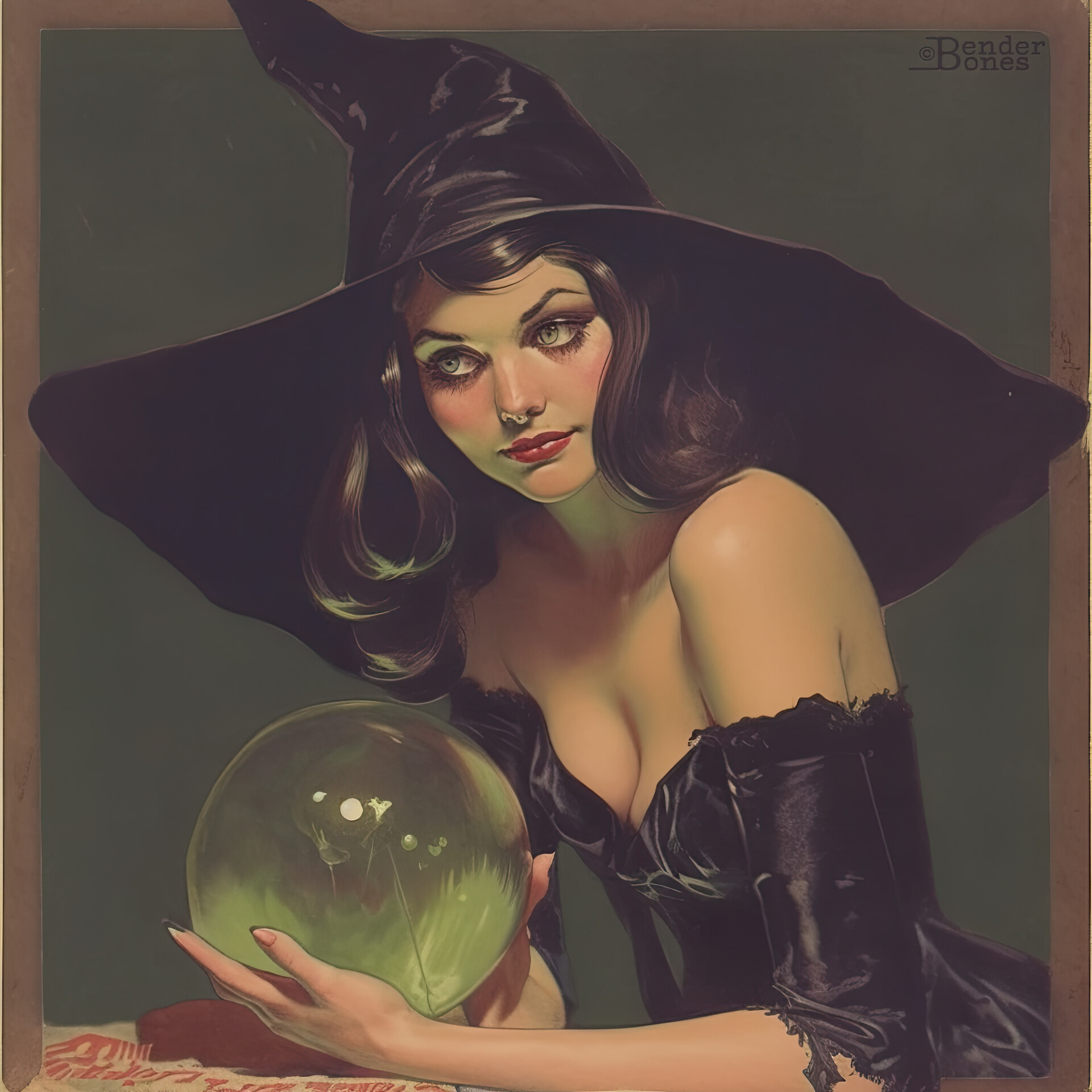 ArtStation - Cast softly, and wear a big hat.