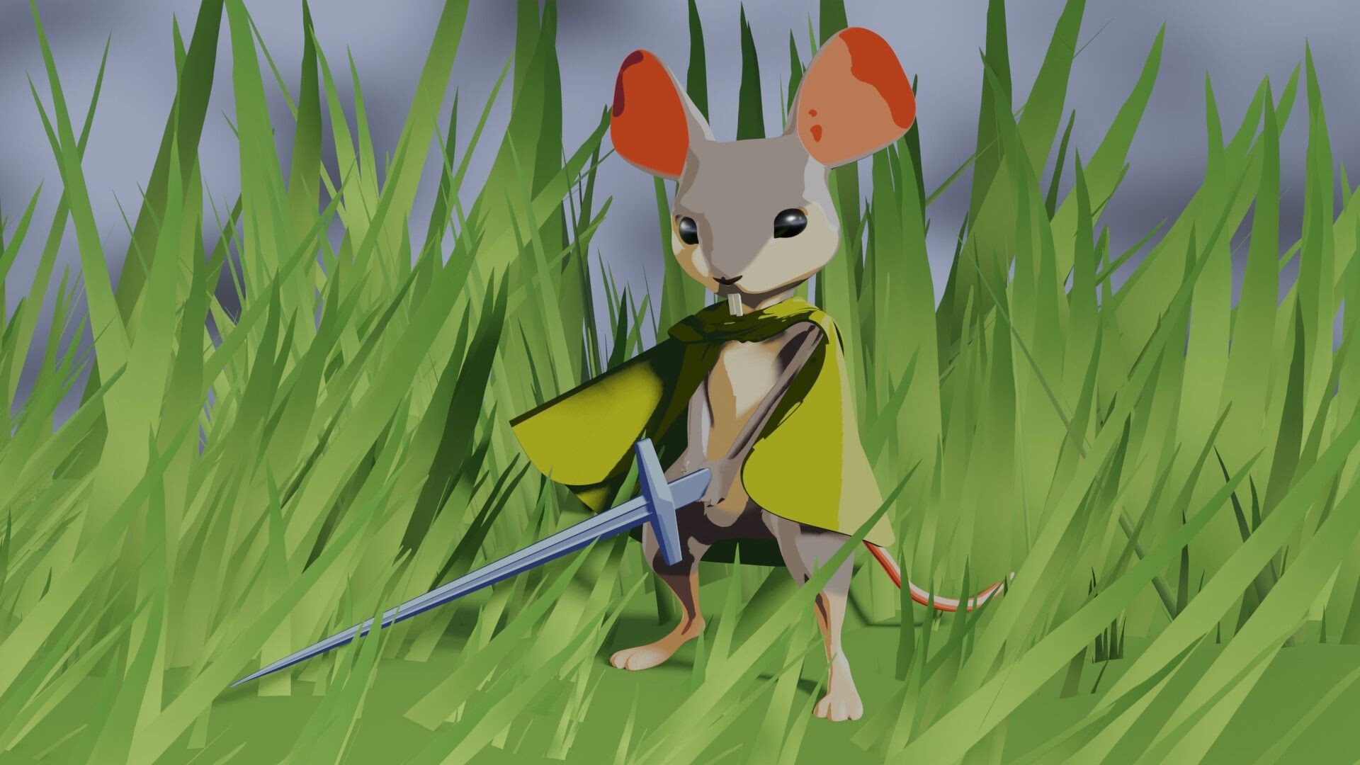 ArtStation - Mouse Warrior by Samuel Youn