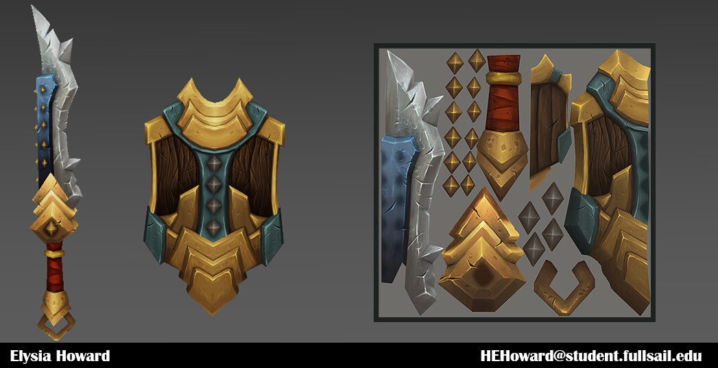 ArtStation - Hand Painted Texture