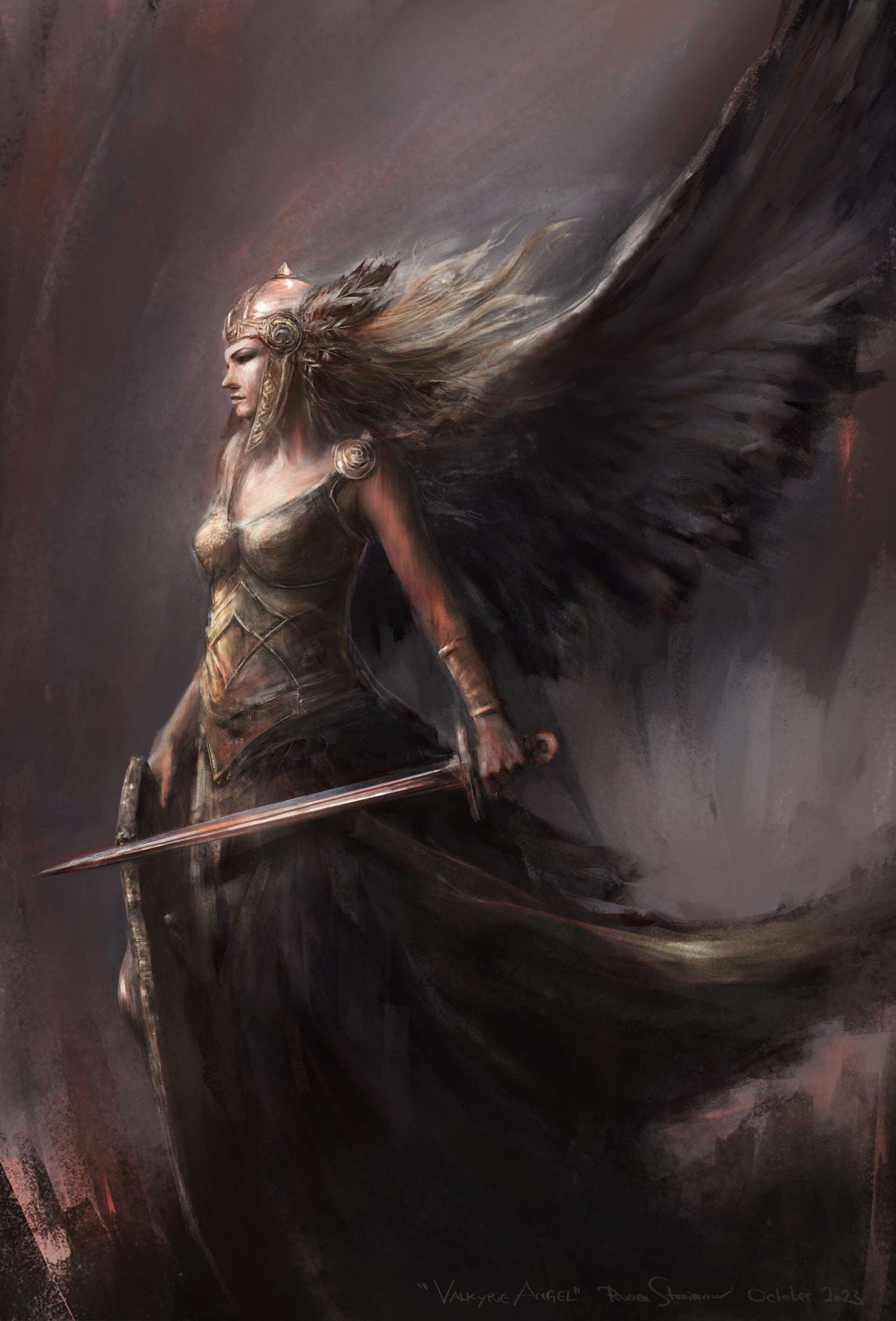 Rumen Stanimirov - Barbarian warrior and Valkyrie angel