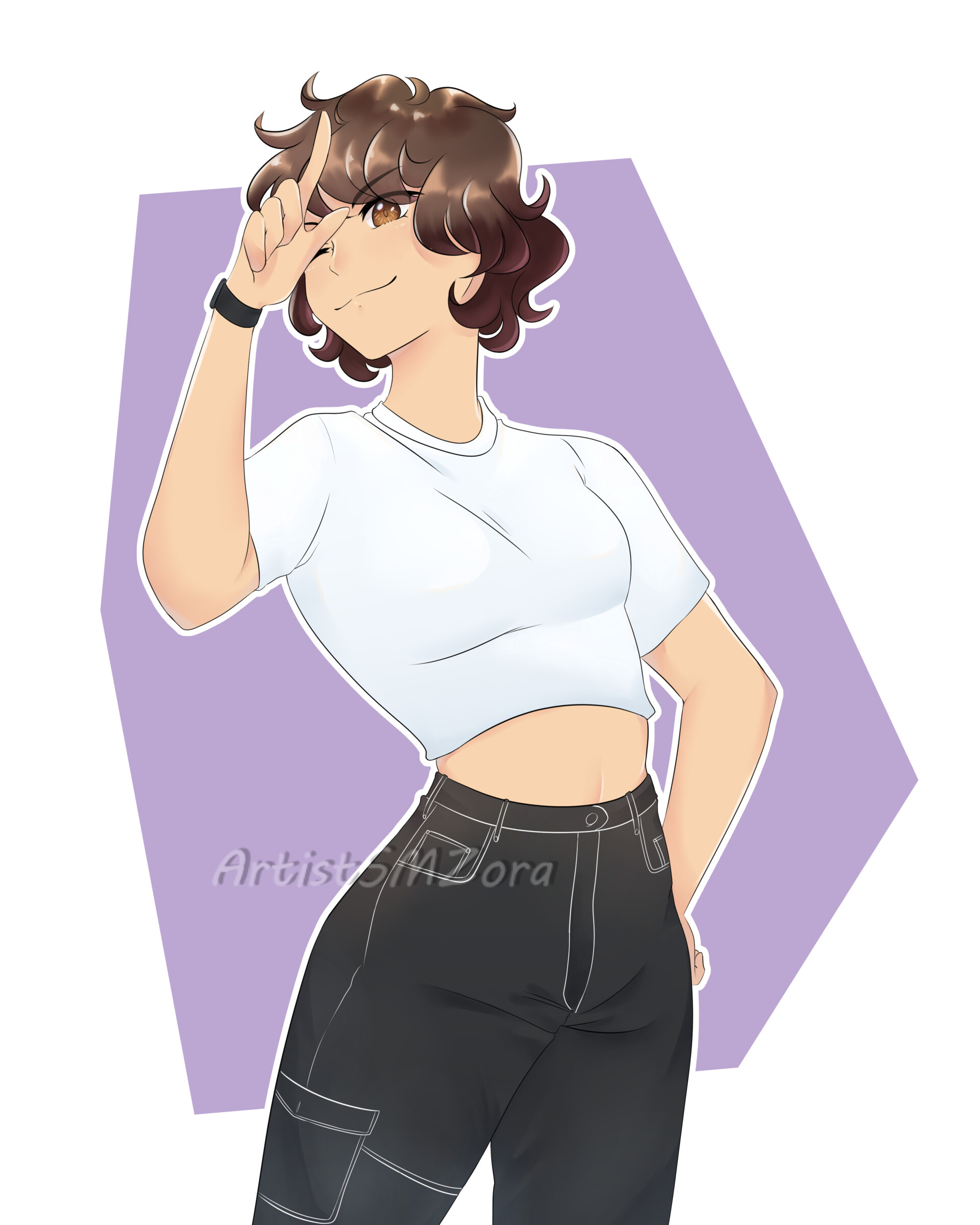 ArtStation - Commission half body