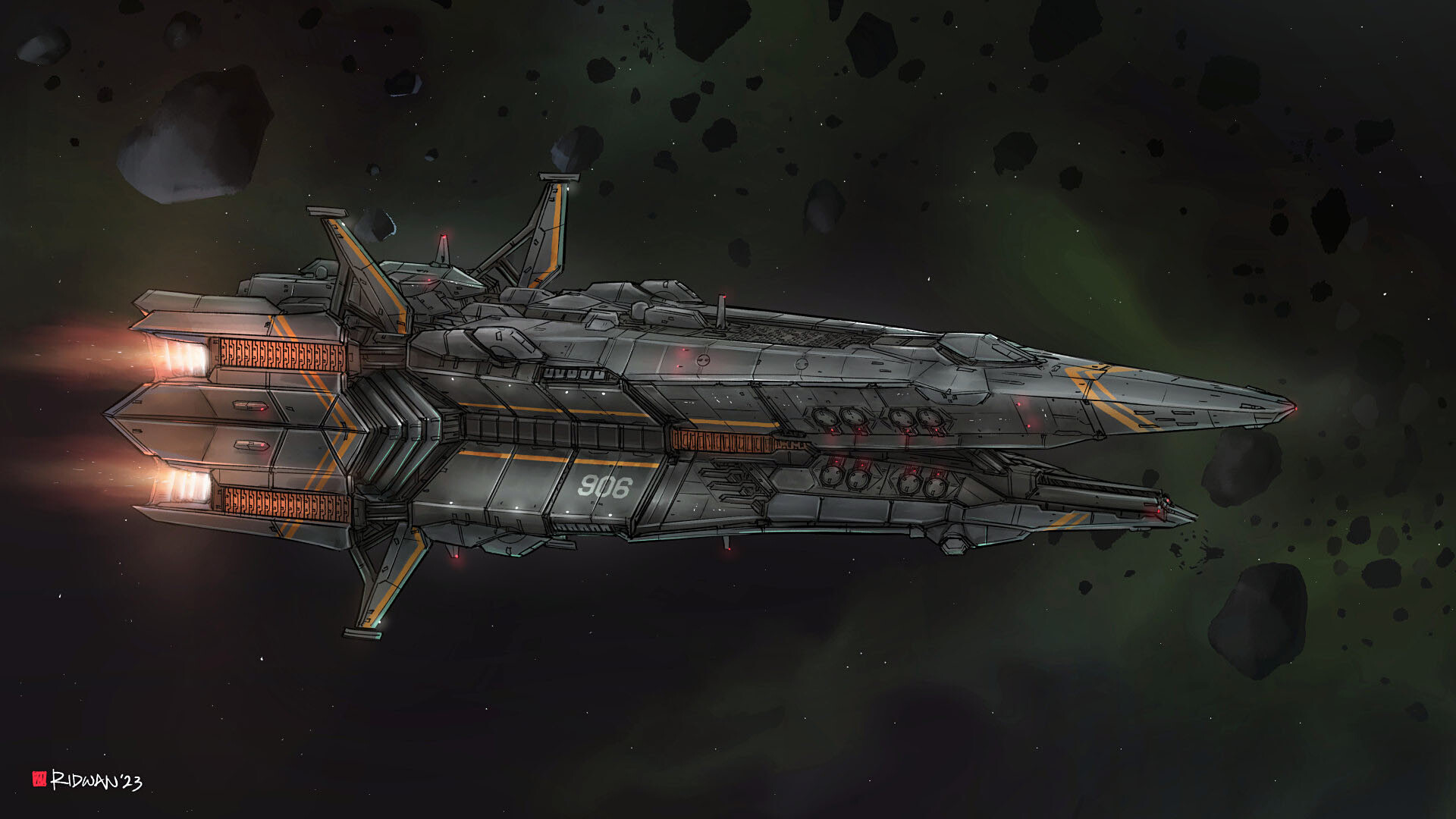 ArtStation - Space Destroyer 20230910