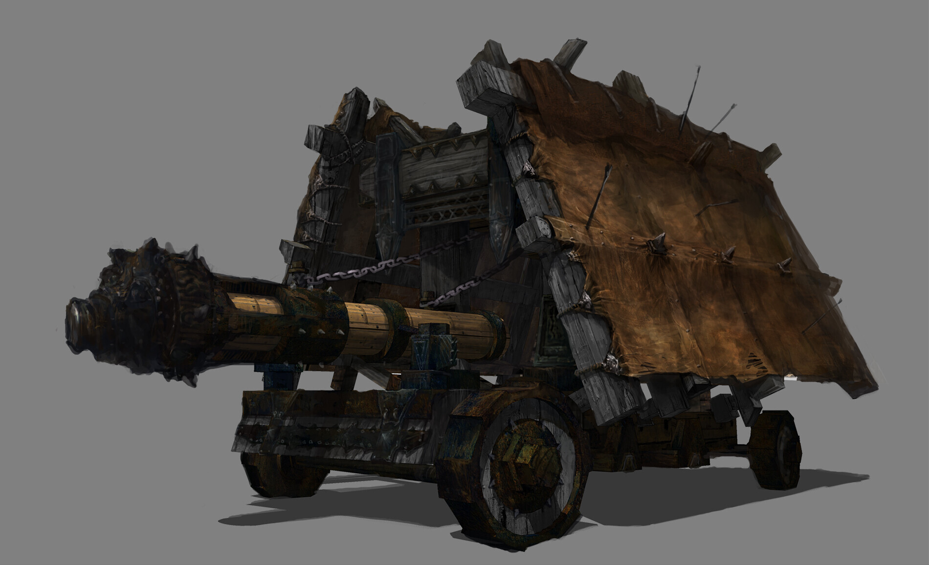 ArtStation - a siege weapon concept design