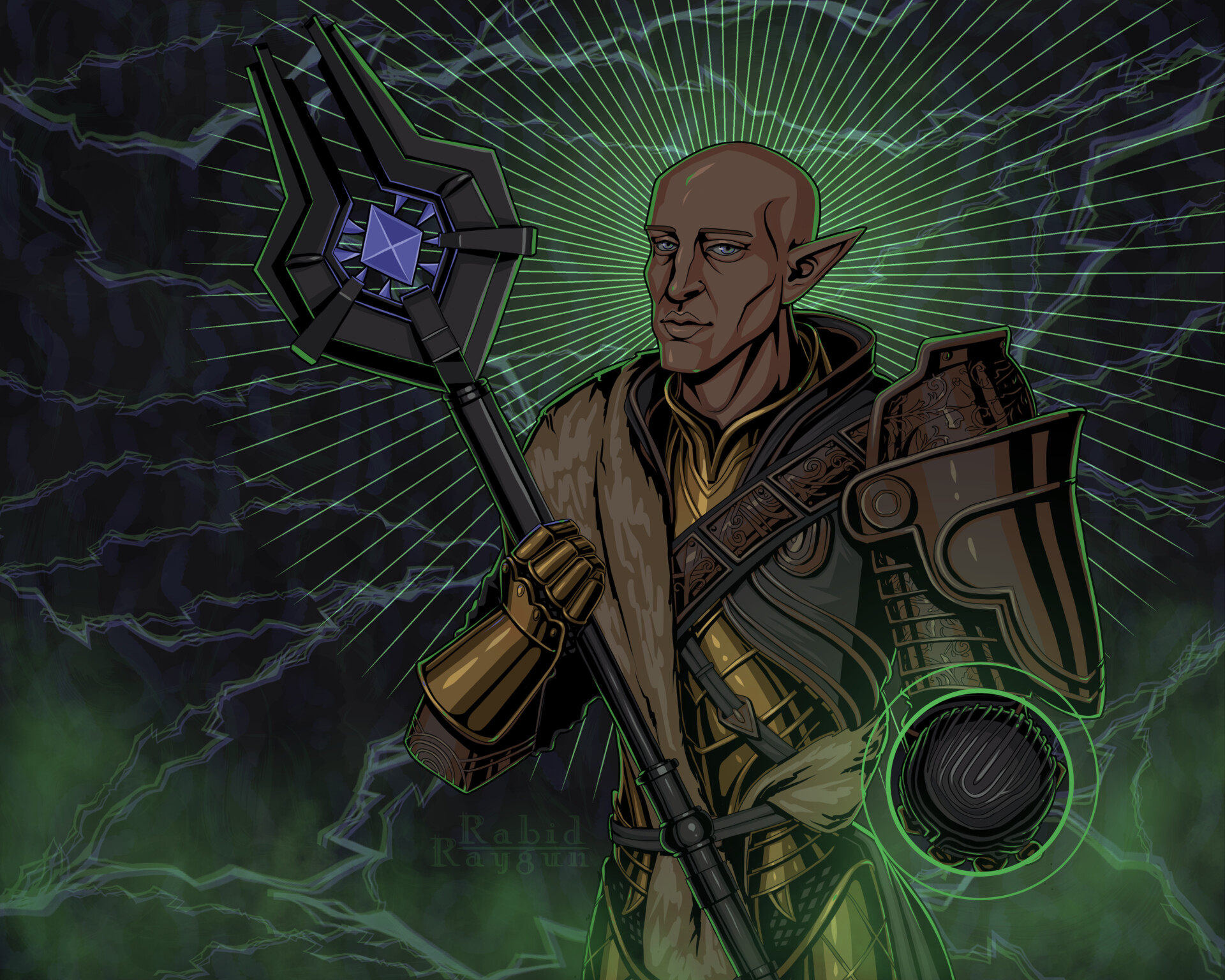 ArtStation - Dragon Age Solas - Hades style