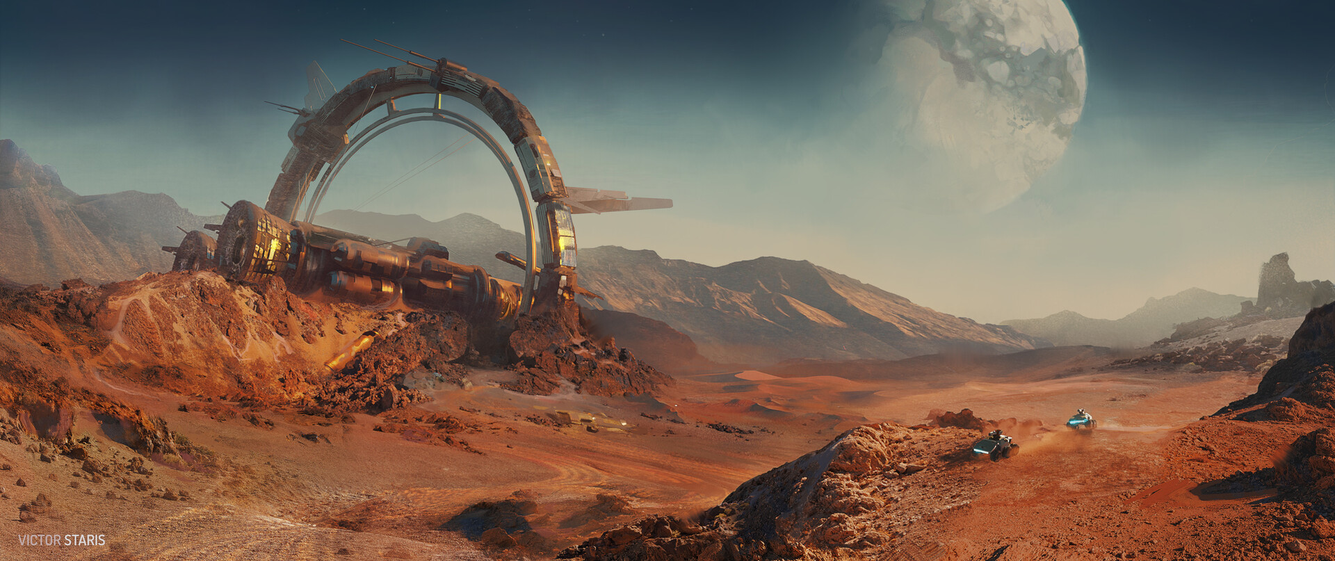 ArtStation - Call to Mars event in WoT