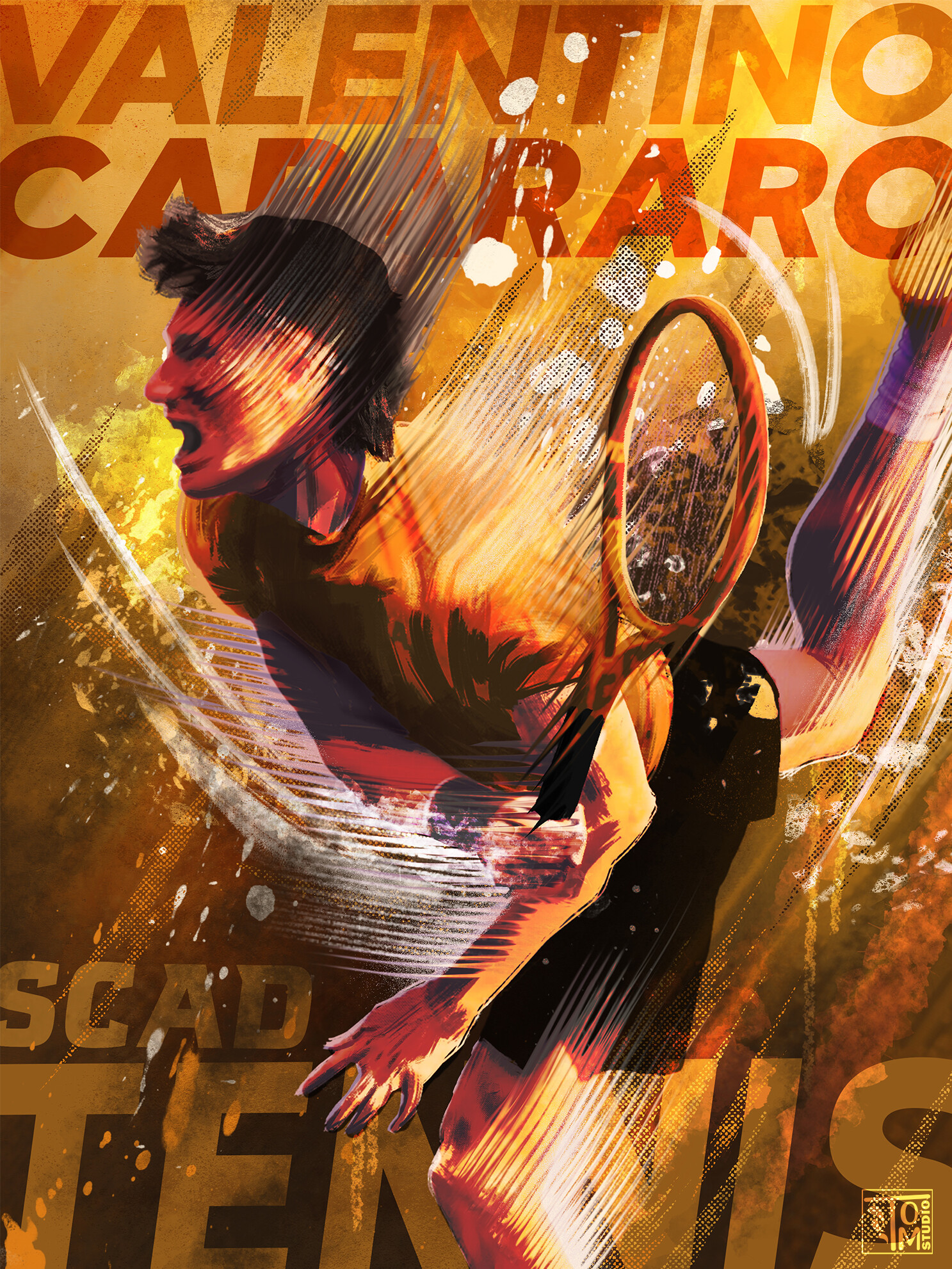 ArtStation - 'Valentino Capararo' - Poster Design