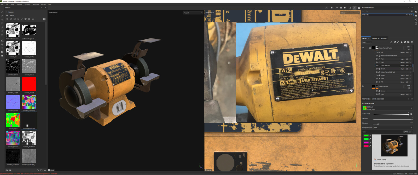 Marcus Cowan - Grinder - Asset Production