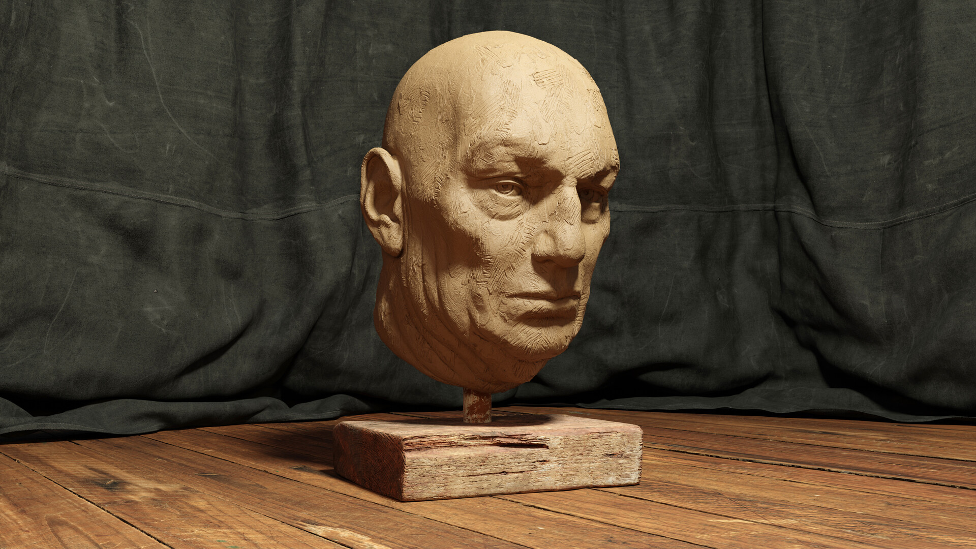 ArtStation - Head of a man