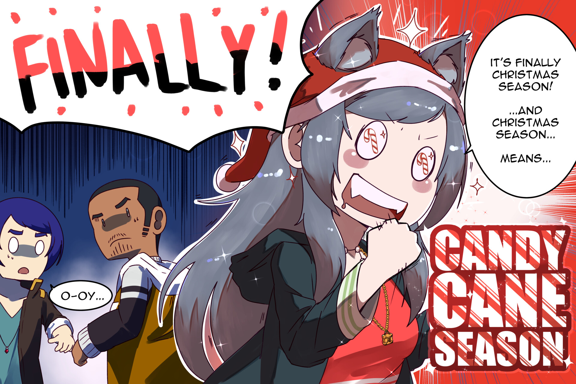 ArtStation - Candy Cane Season