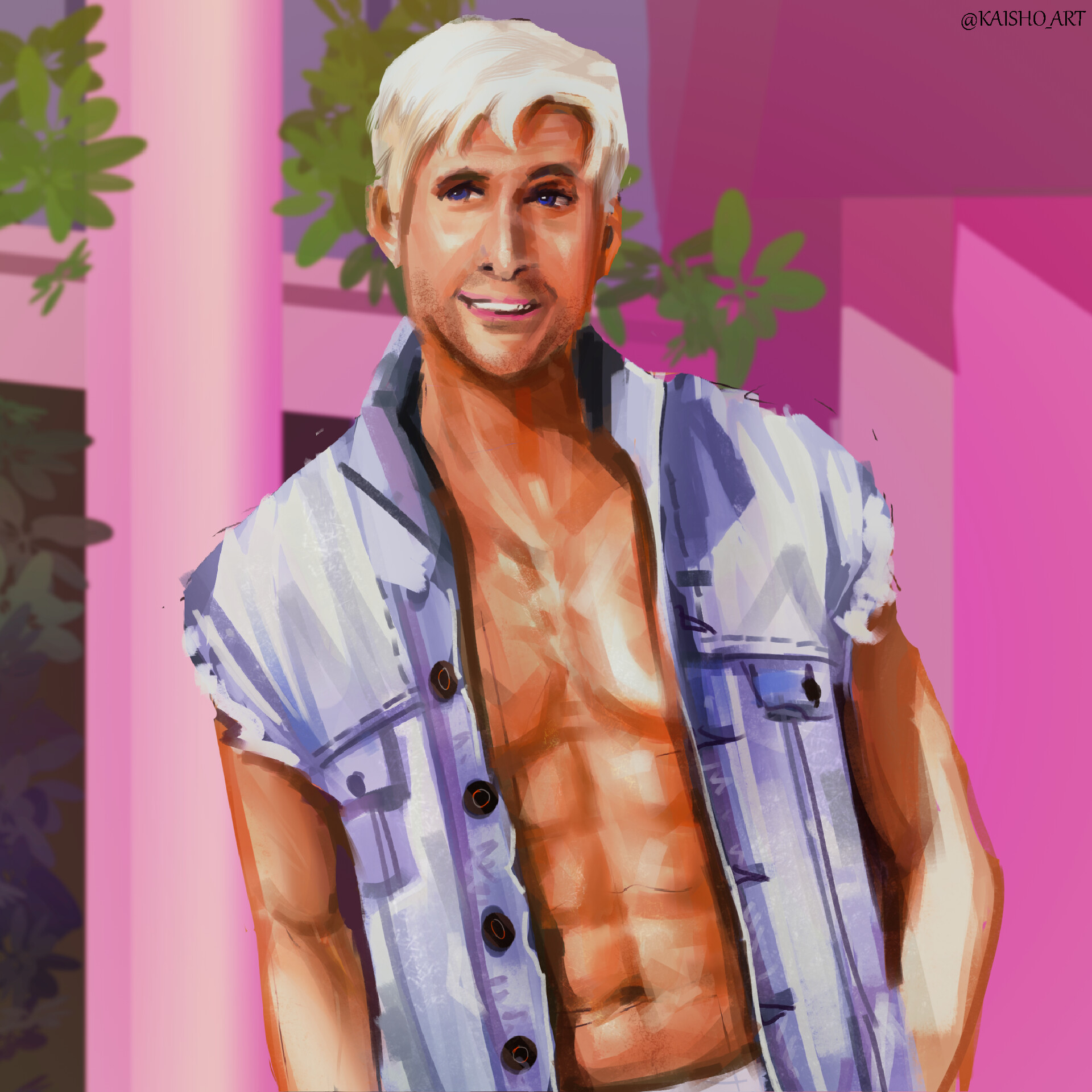ArtStation - Ryan Gosling Ken