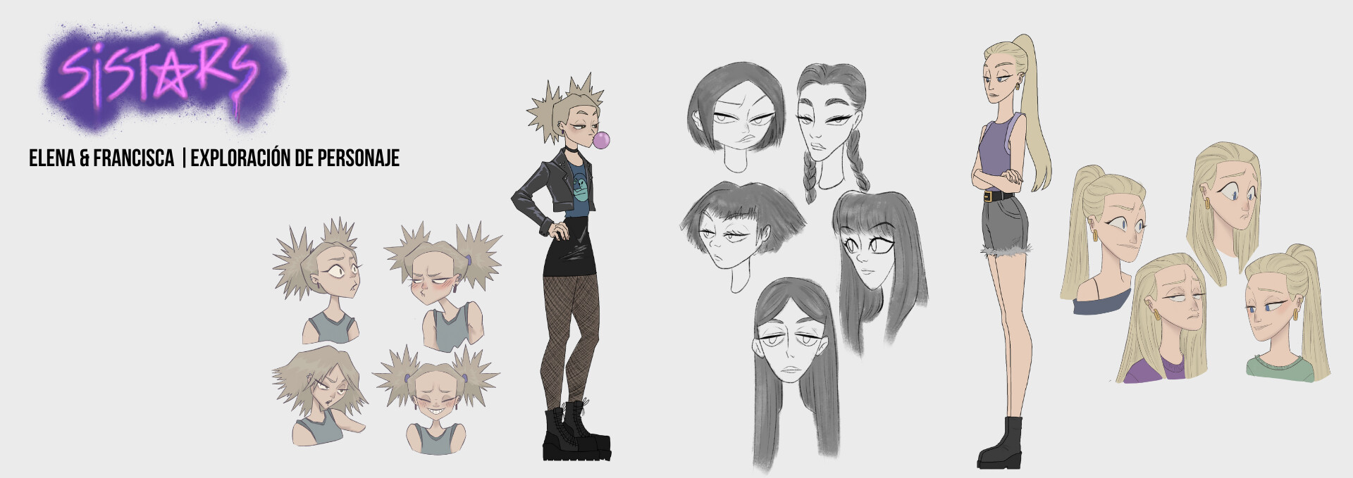 ArtStation - Sist☆rs Character Sheet