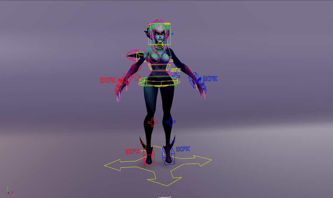 Mariana Giraldo Arango - 3D Rigging Reel 2023