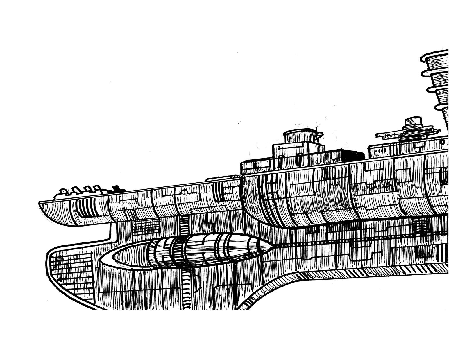 antonio almendras - concept art space ship theme retrofuturistic ...