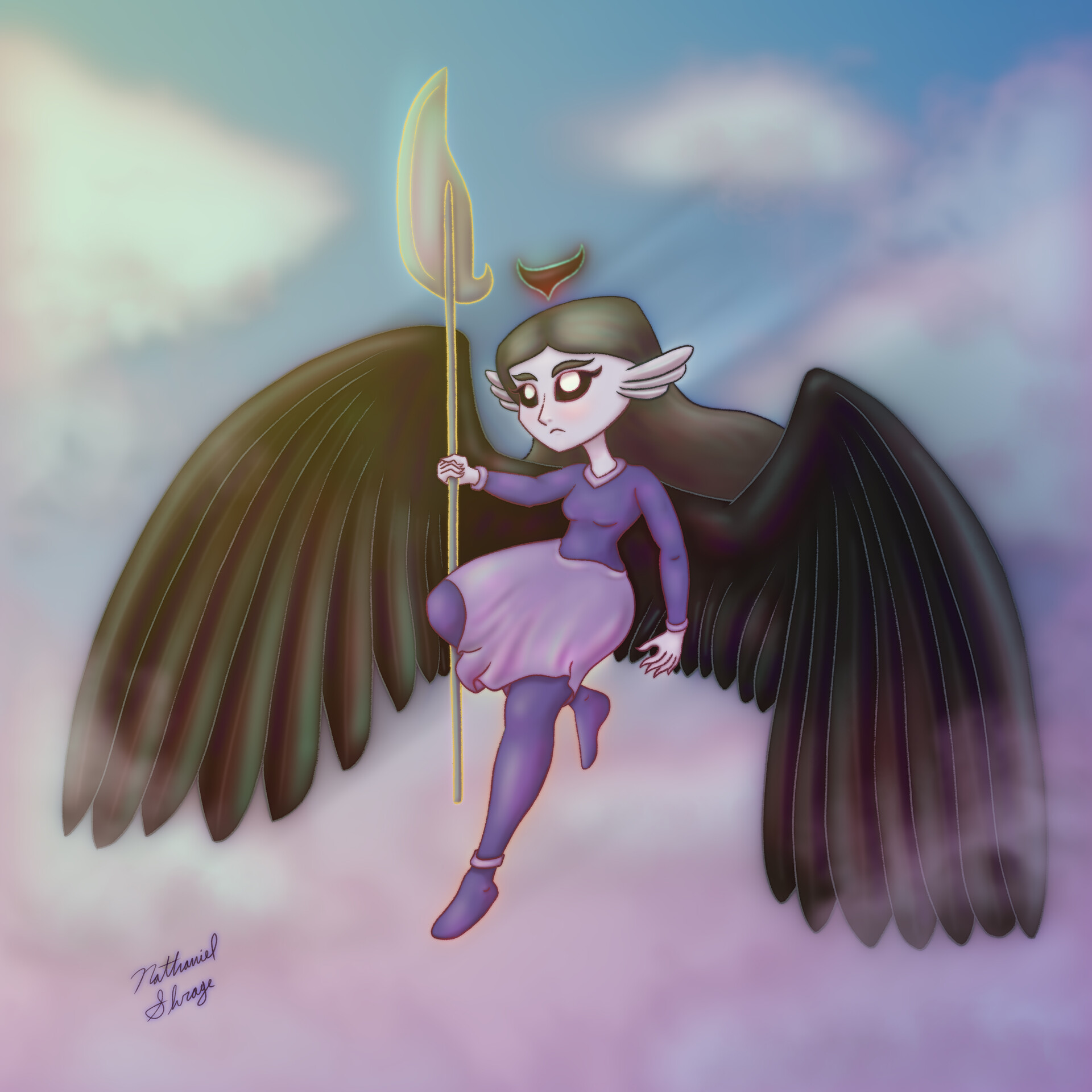 ArtStation - Raven Angel