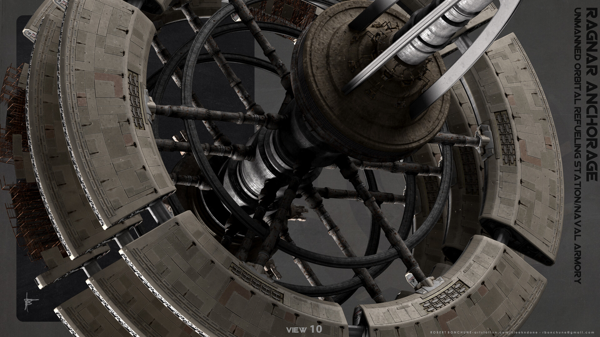 Robert Bonchune - Ragnar Anchorage - Various views - BSG