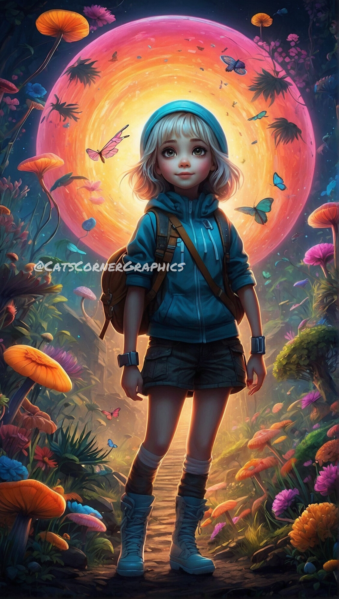 ArtStation - Otherworldly Adventure Girl