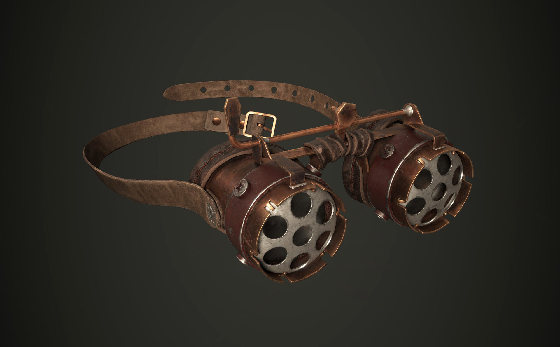 ArtStation - Steampunk Goggles