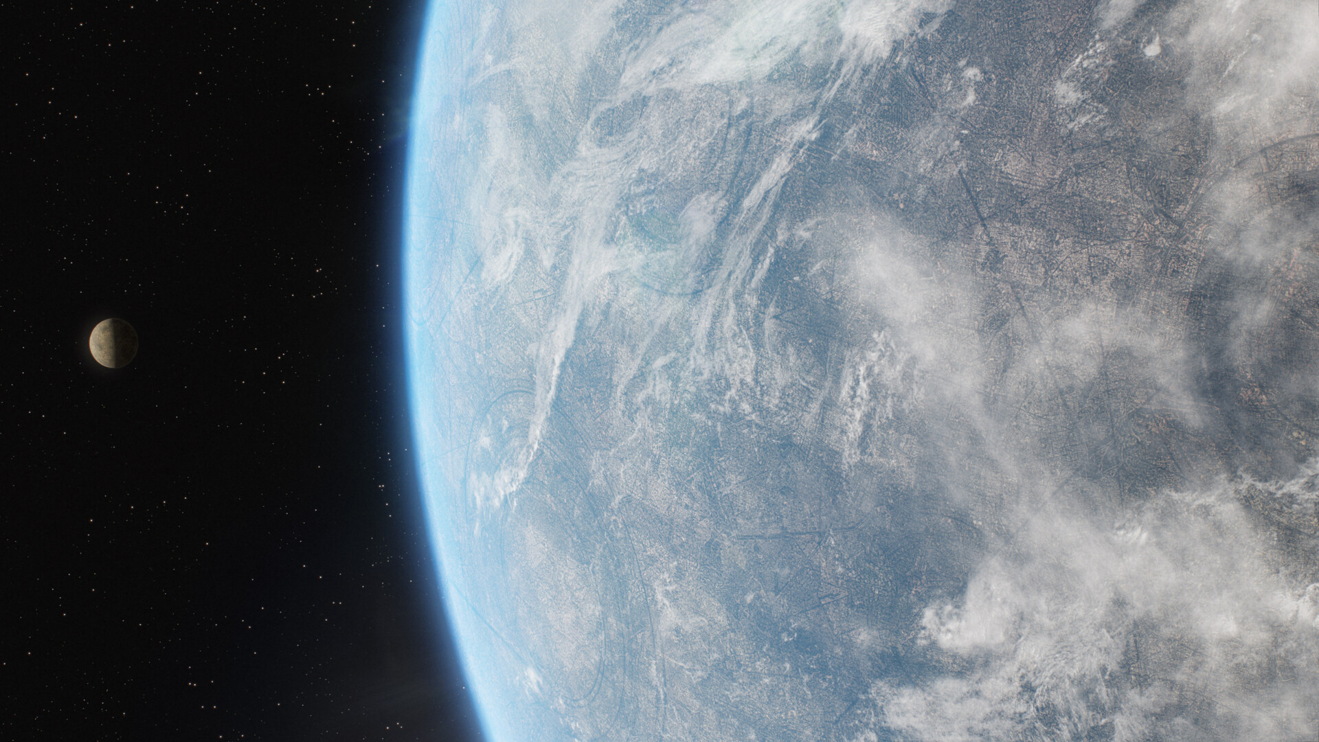 ArtStation - Coruscant Planet | Recreation based on Andor Starwars