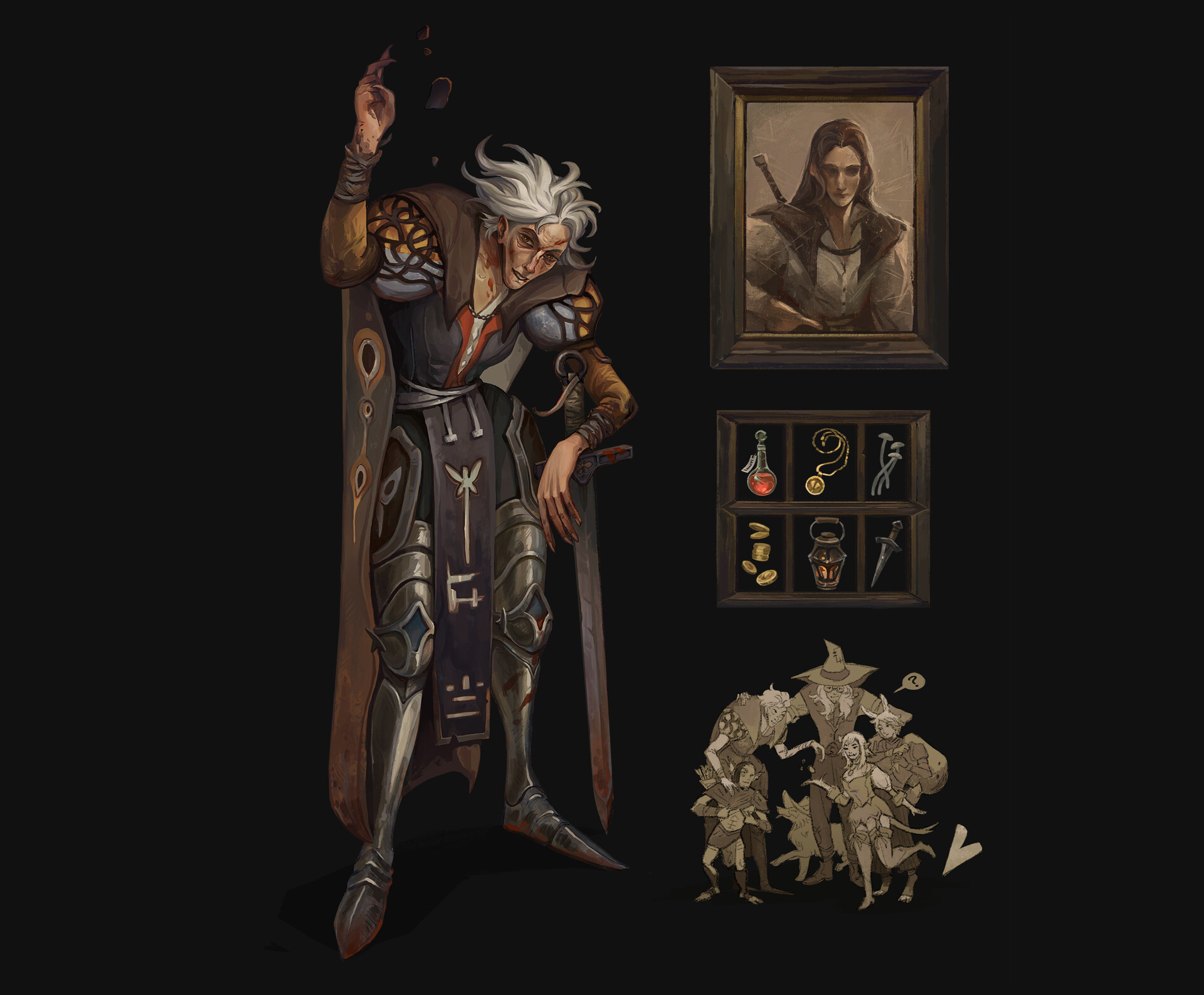 Polina Pokrovskaia - DnD First Character Hehe