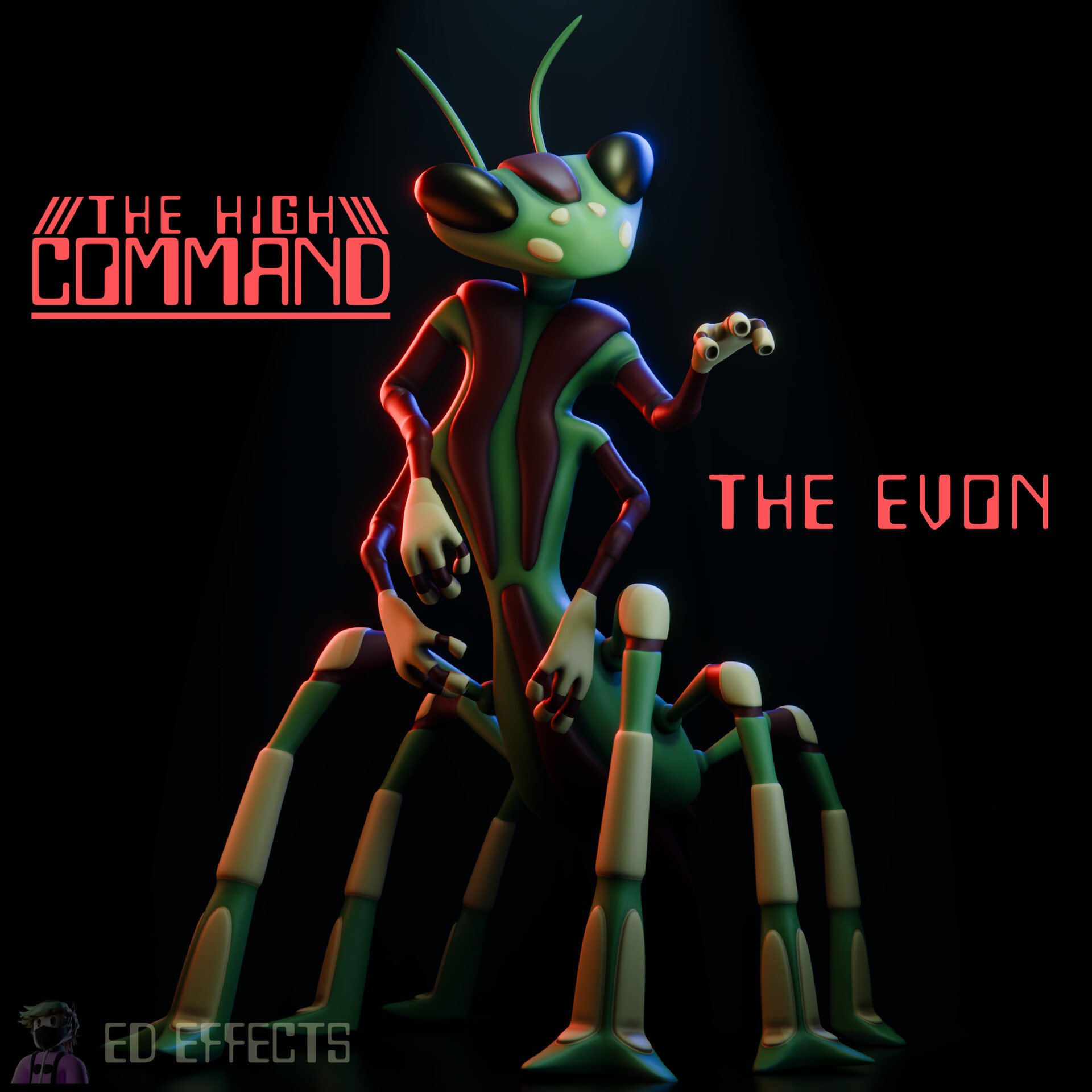 ArtStation - The High Command: The Evon Showcase