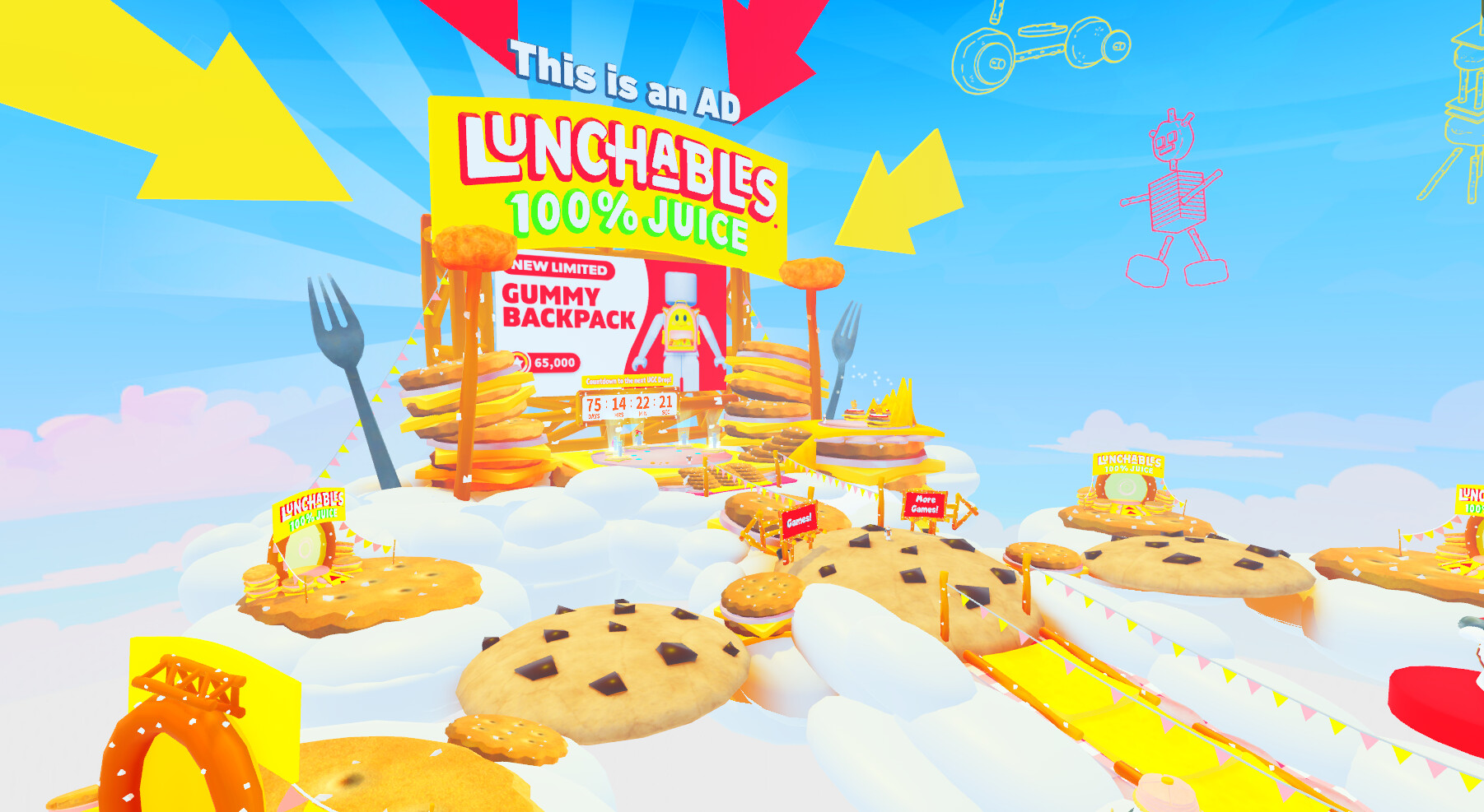 ArtStation - Lunchables Playables - Environment