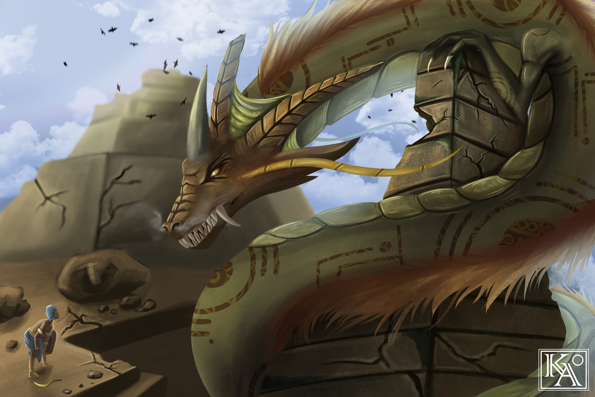 ArtStation - Ancient Dragon