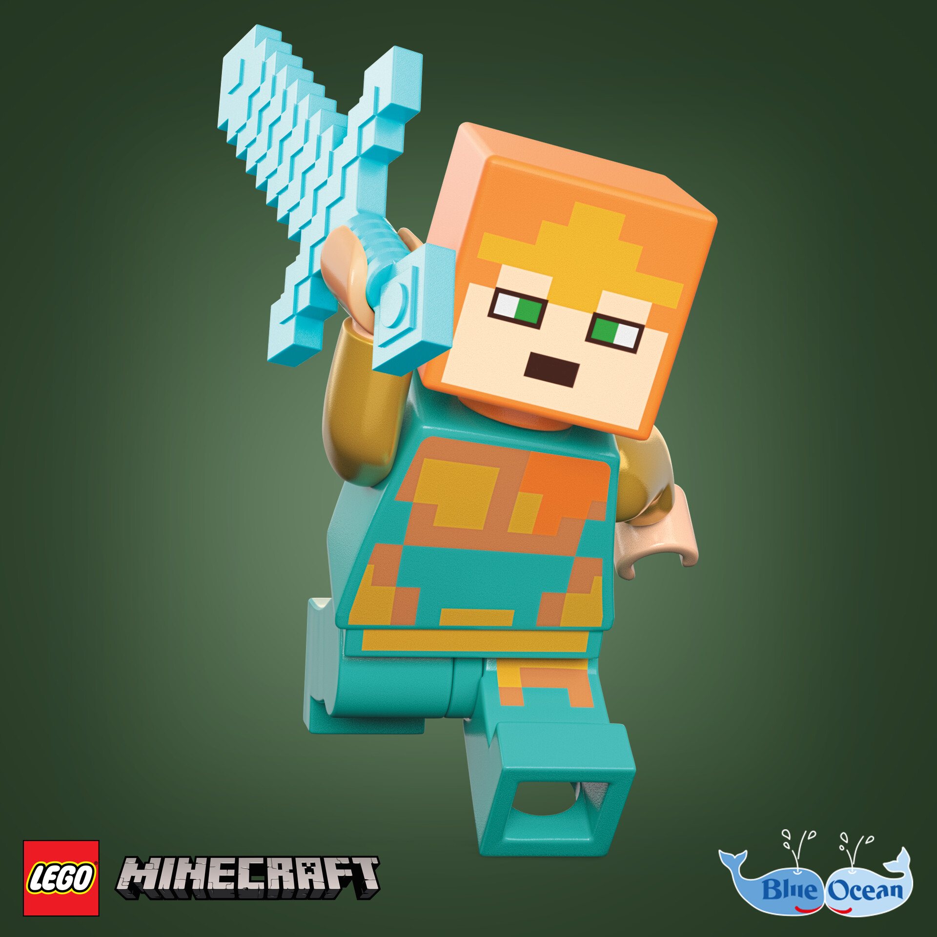 ArtStation - LEGO Minecraft - Trading Cards
