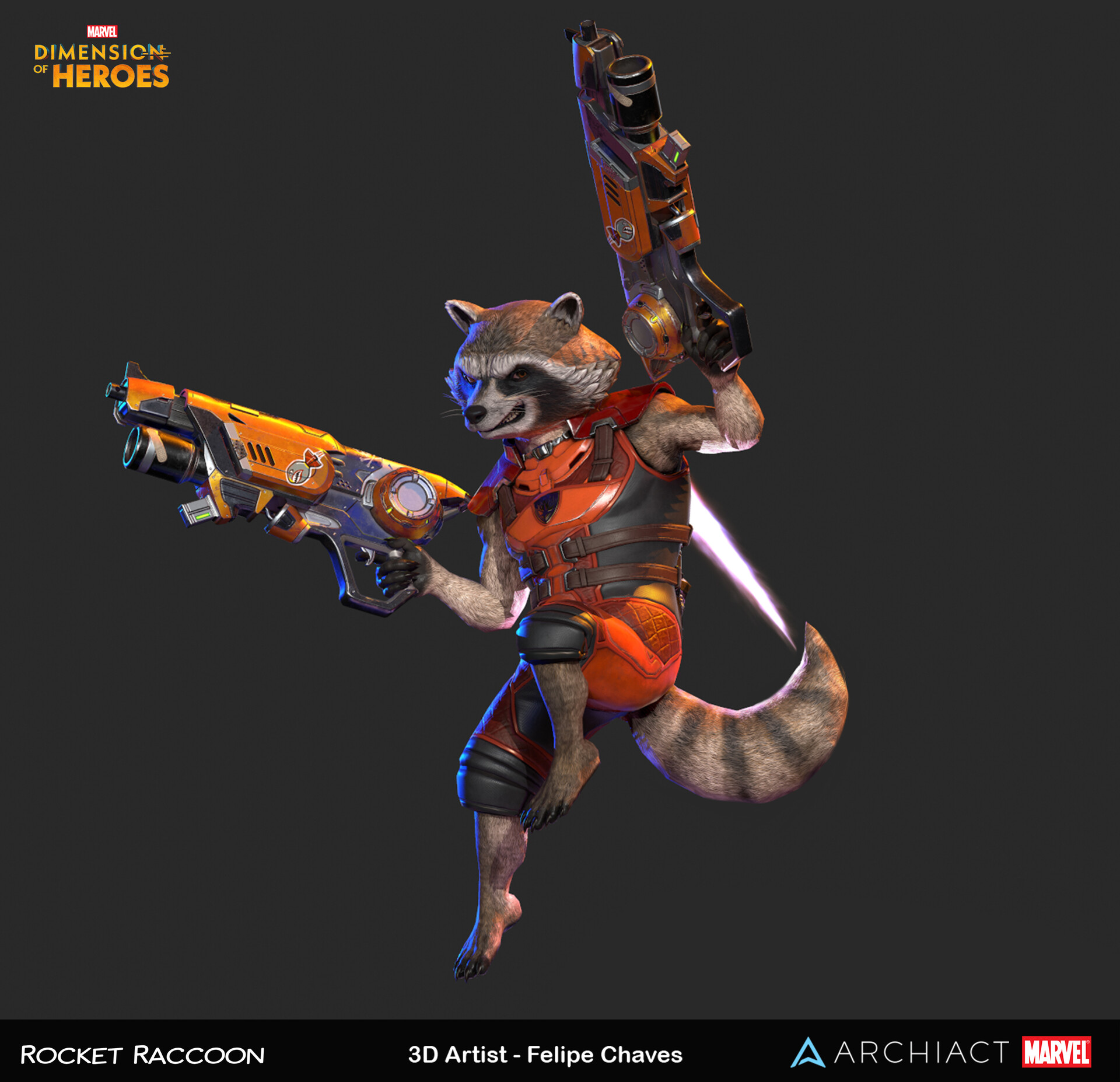 Felipe Chaves - Rocket Raccoon