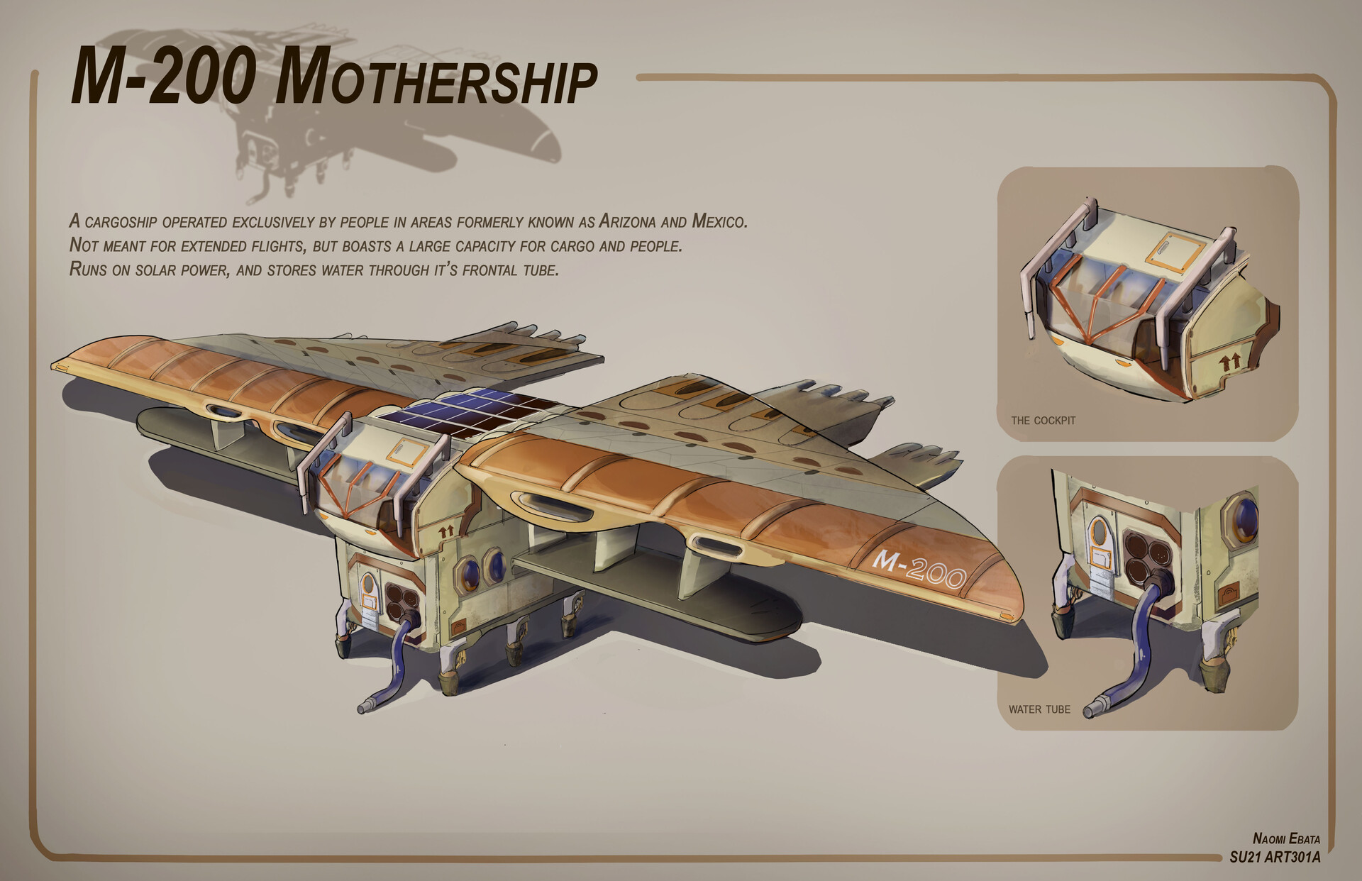 ArtStation - M-200 Mothership