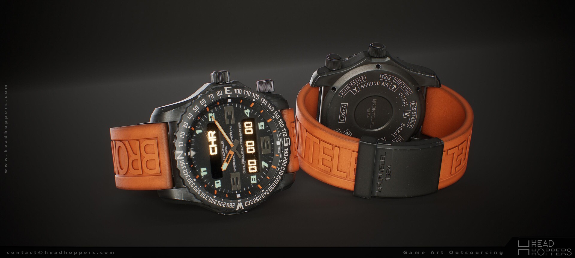 Head Hoppers Studios - Watch (Realtime/Game-Ready Model)