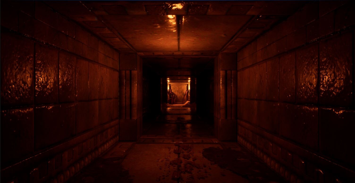 ArtStation - Temple Horror Game (WIP)