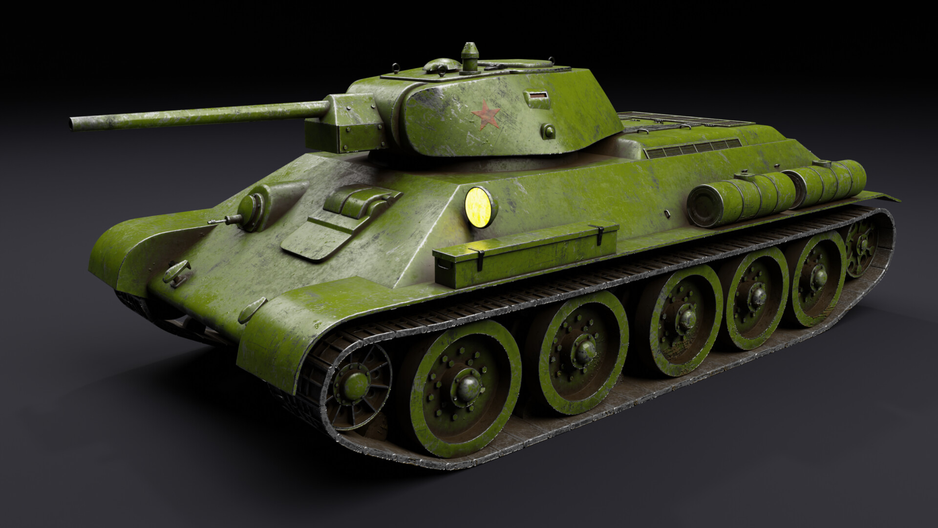 ArtStation - tank T 34