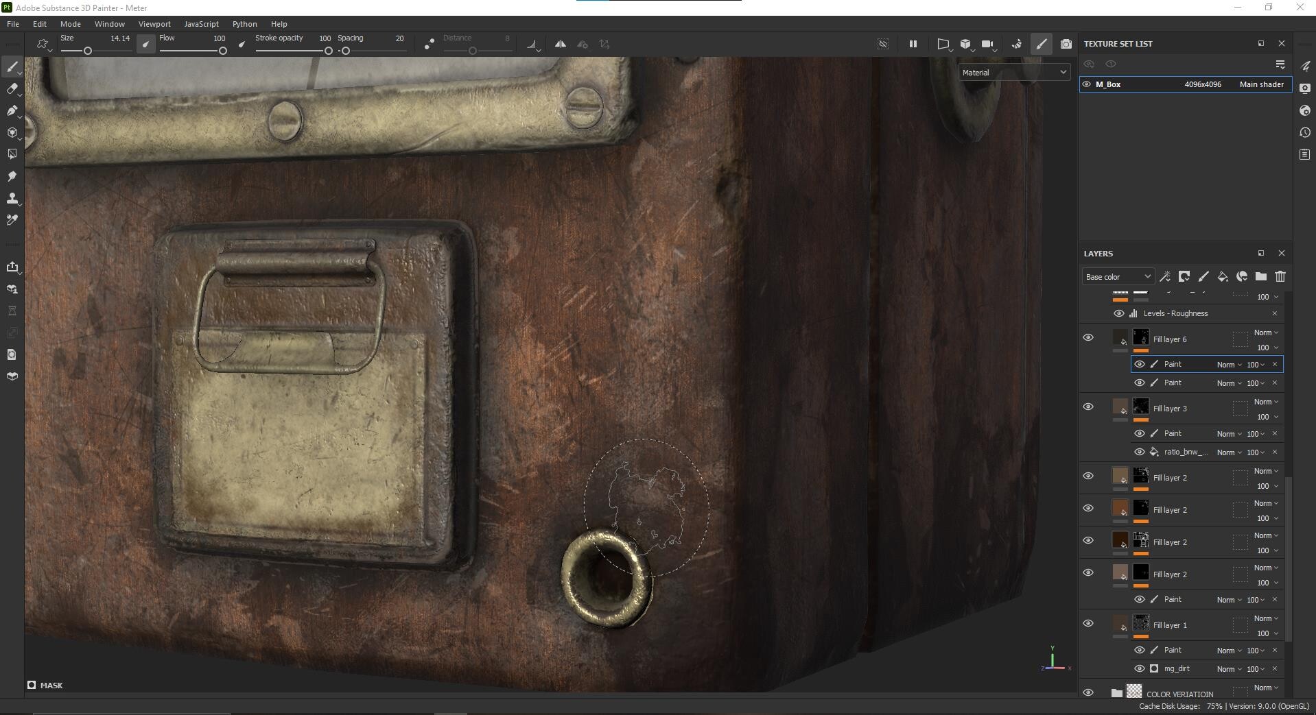Head Hoppers Studios - Wooden Box (Realtime/Game-Ready Model)