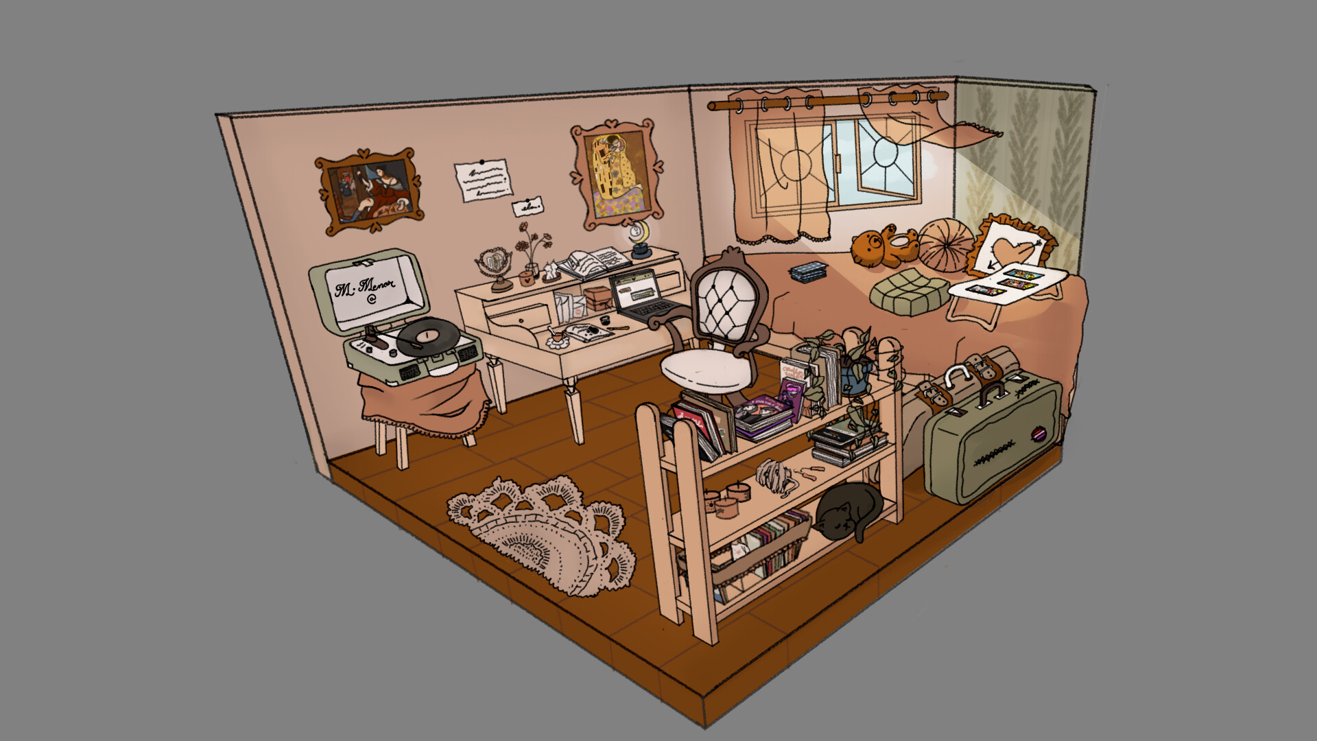 ArtStation - Room Interior Concept Art