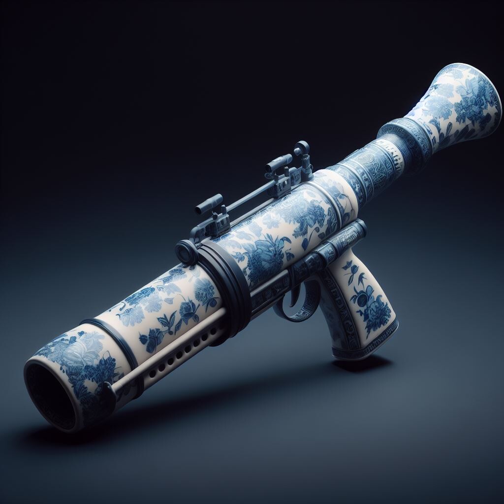 ArtStation - Porcelain Weapons