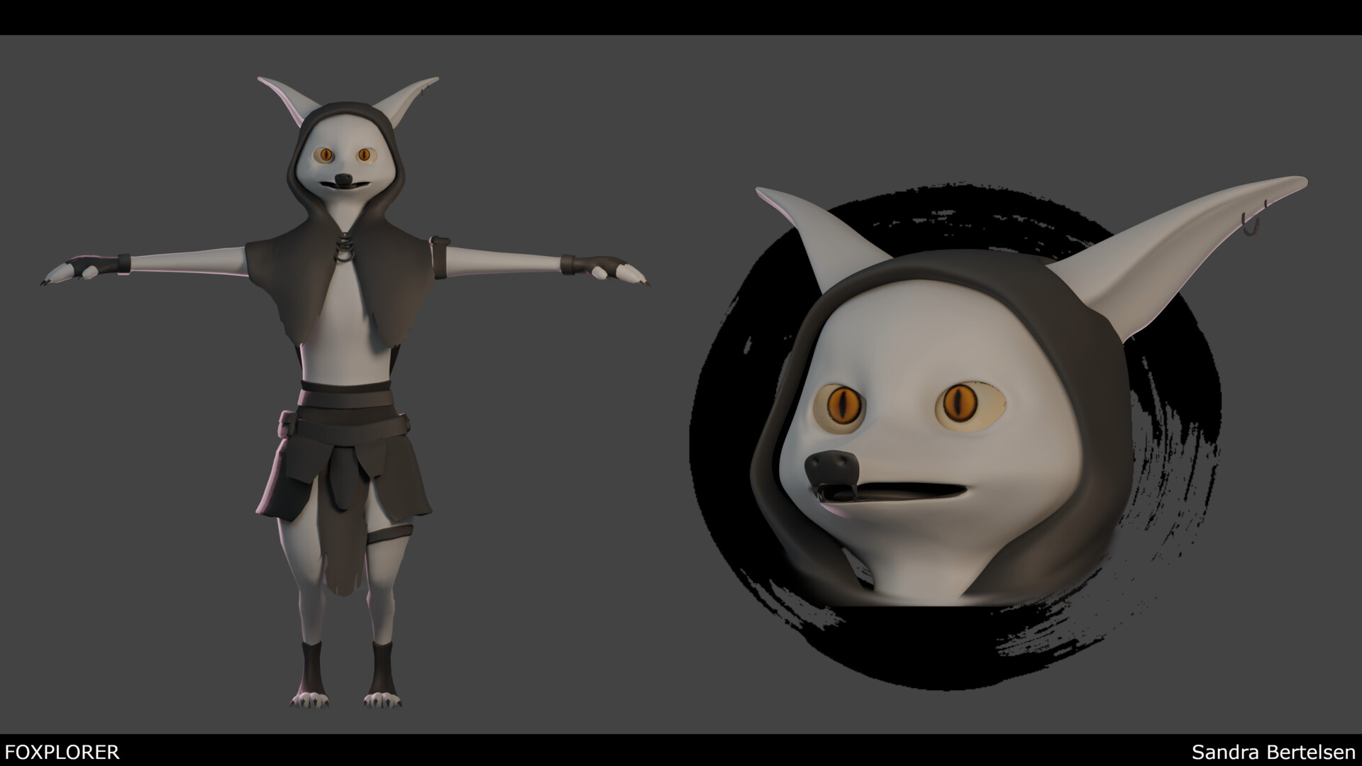 ArtStation - Fox Game Character