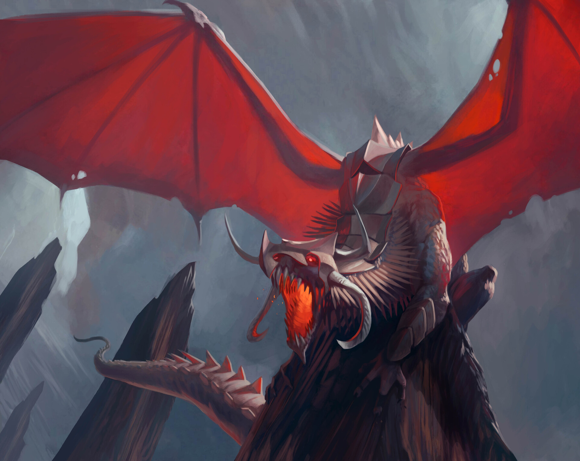 ArtStation - Dragon soldier