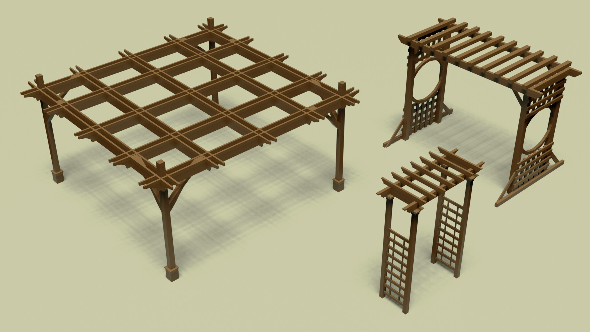 ArtStation - Pergolas