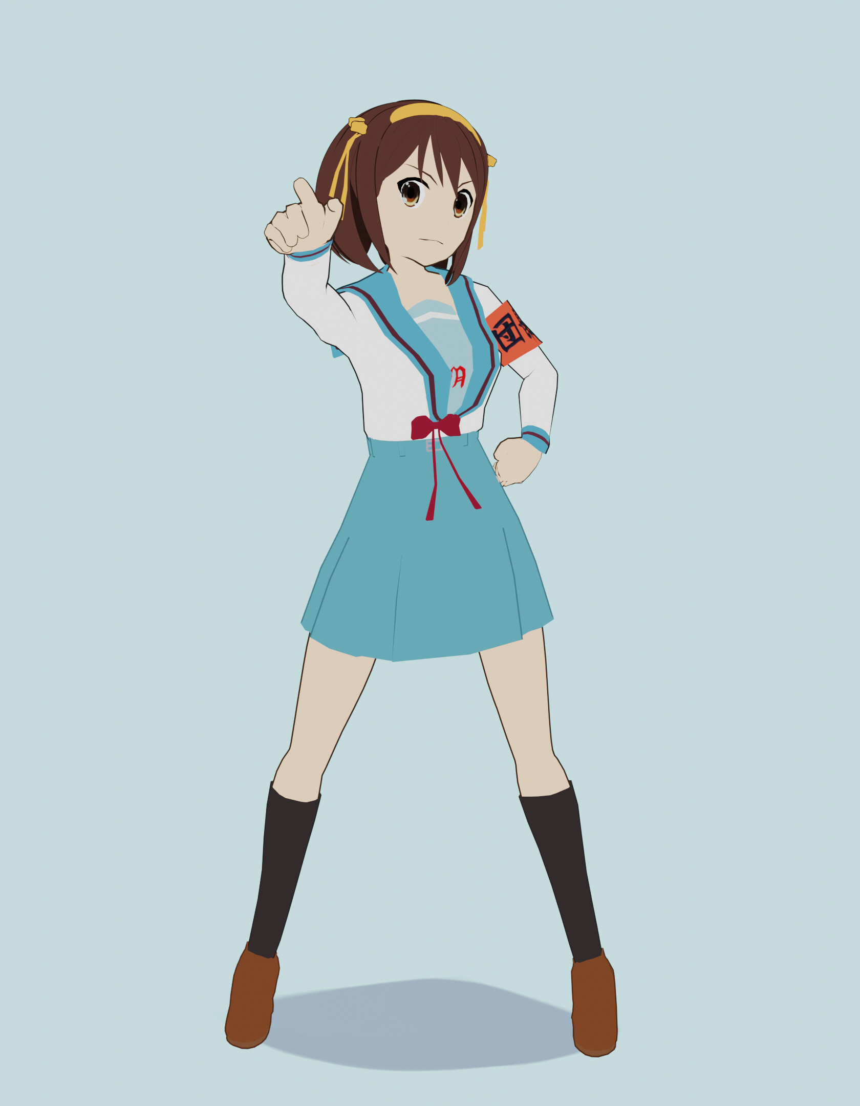 ArtStation - Haruhi Suzumiya