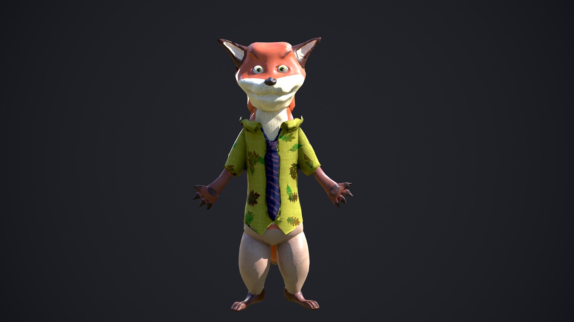 ArtStation - Nick Wilde Zootopia