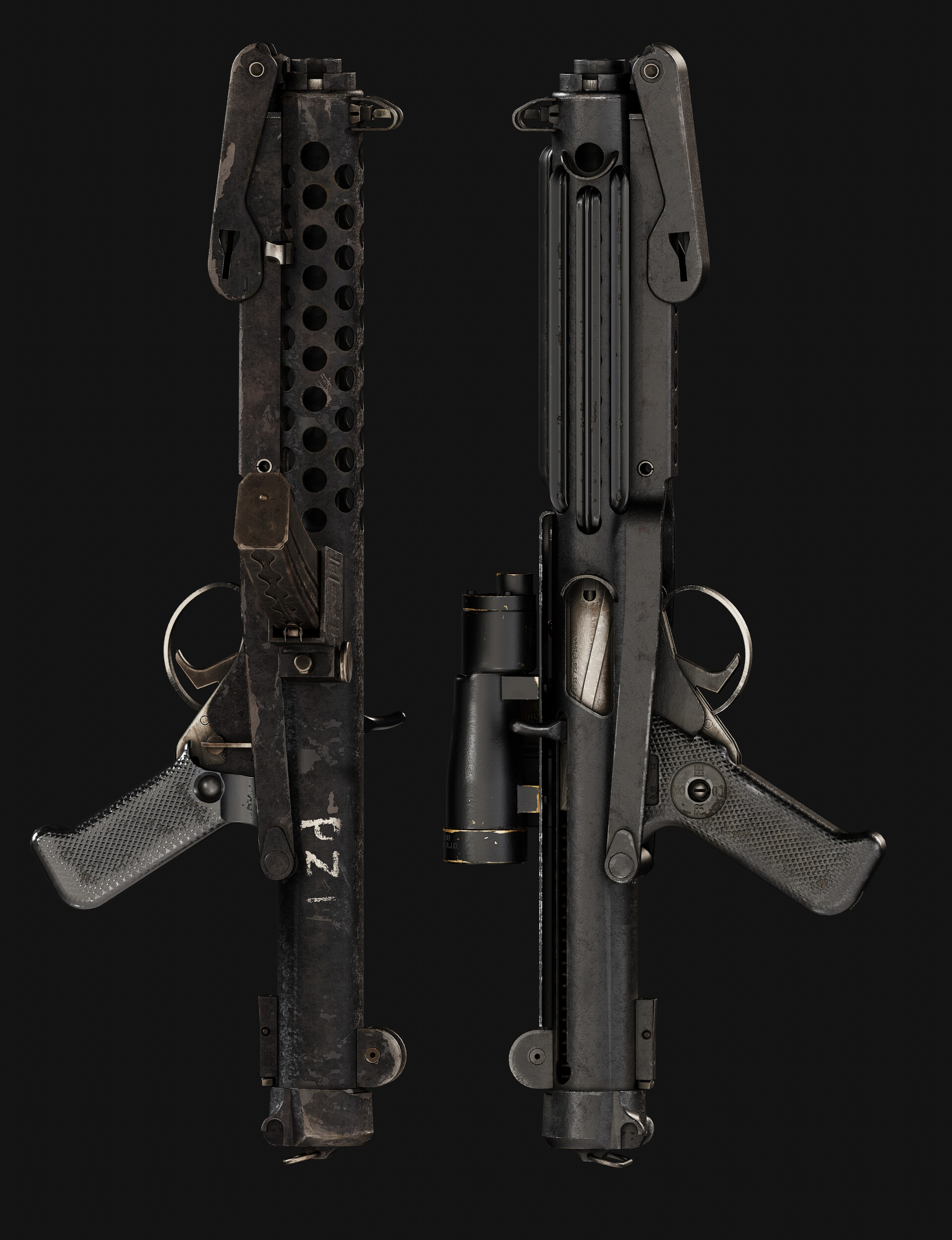 Etienne Boisseau - World War II - Sterling MK4 L4A3