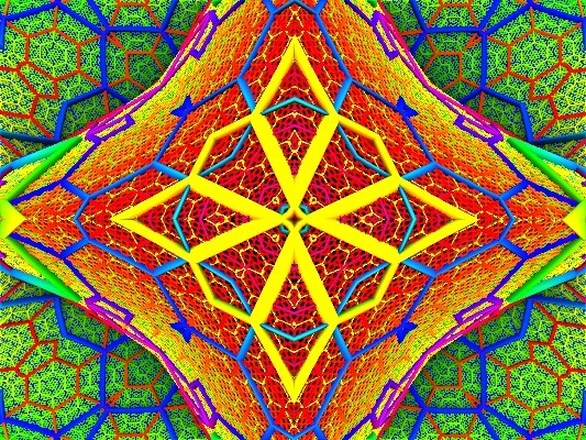dlart - Guiding star fractal 198