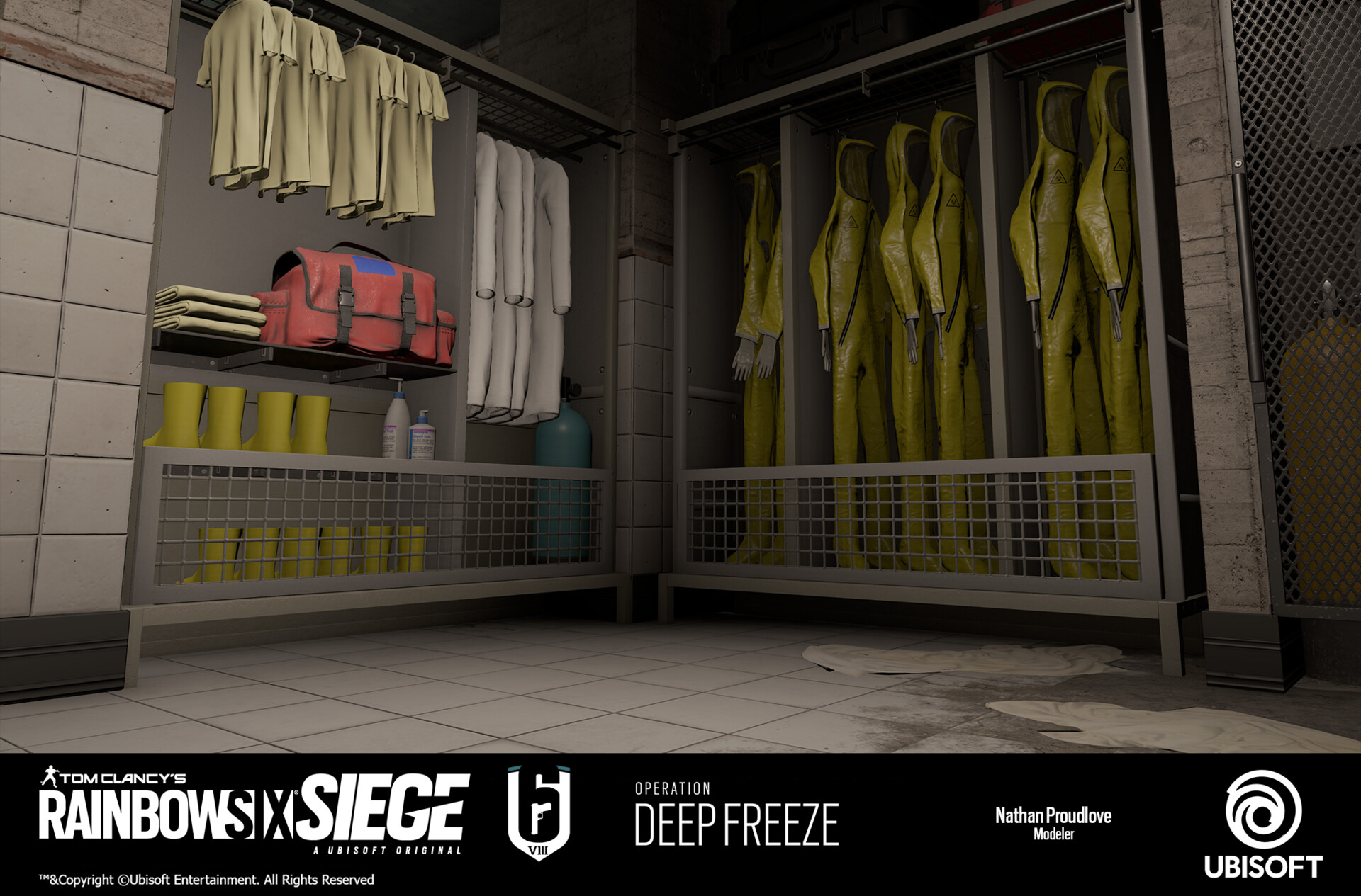 Nathan Proudlove - 3D Modeling work on R6 Siege, Year 8, Season 4, Deep ...