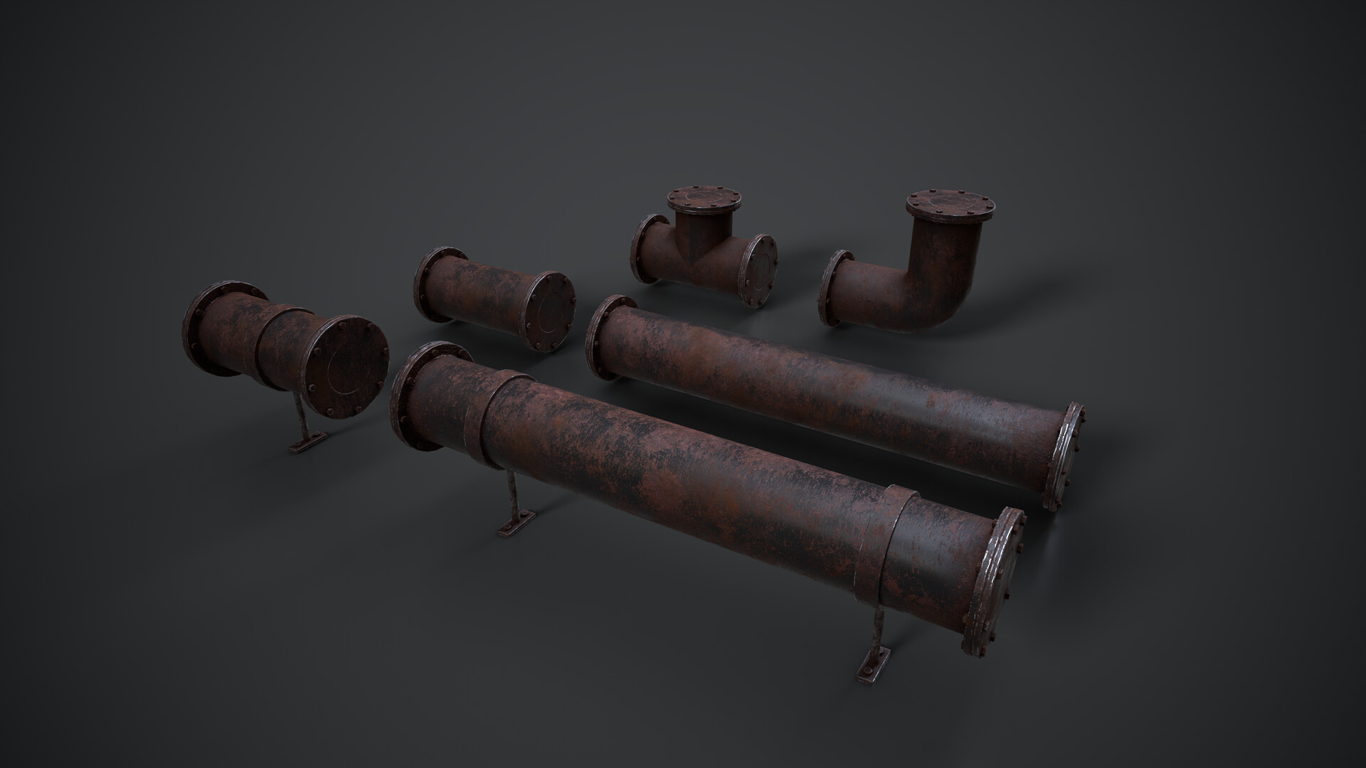 ArtStation - Modular Pipes