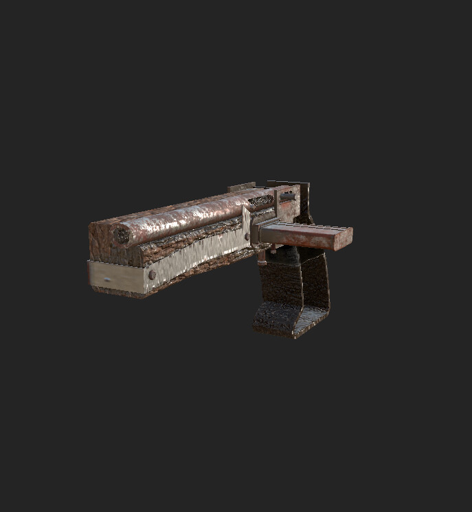 ArtStation - Fallout Pipe Pistol