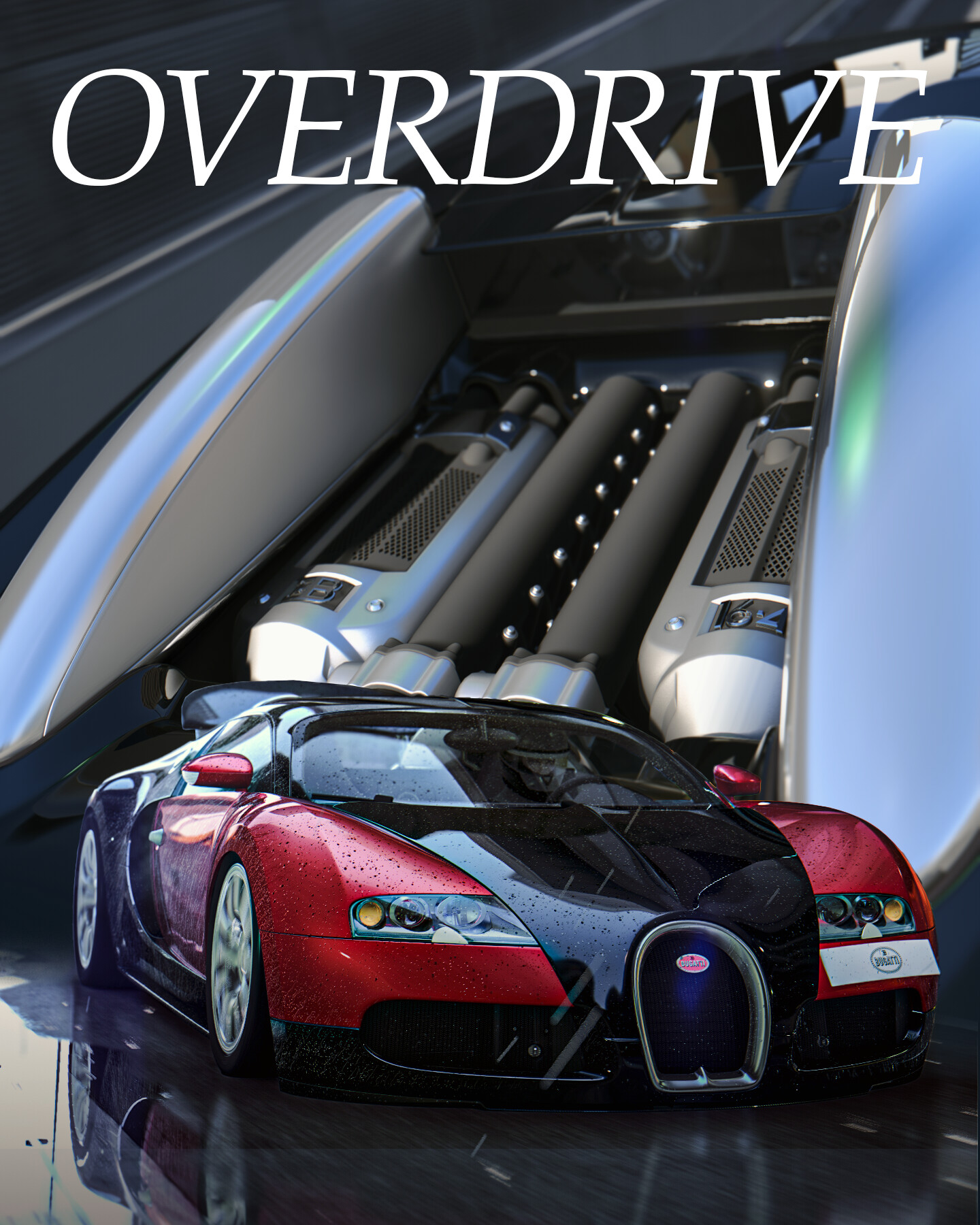 ArtStation - Bugatti Veyrone "OVERDRIVE"