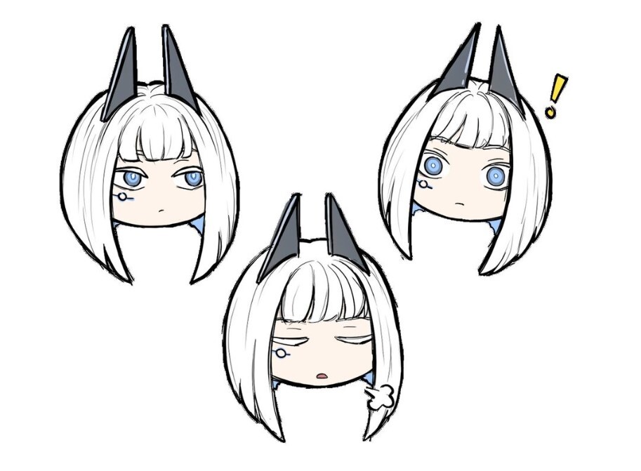 ArtStation - Autómata chibi stickers